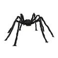 Jubilant Giant Halloween Hairy Spider With Red Eyes Scary Realistic