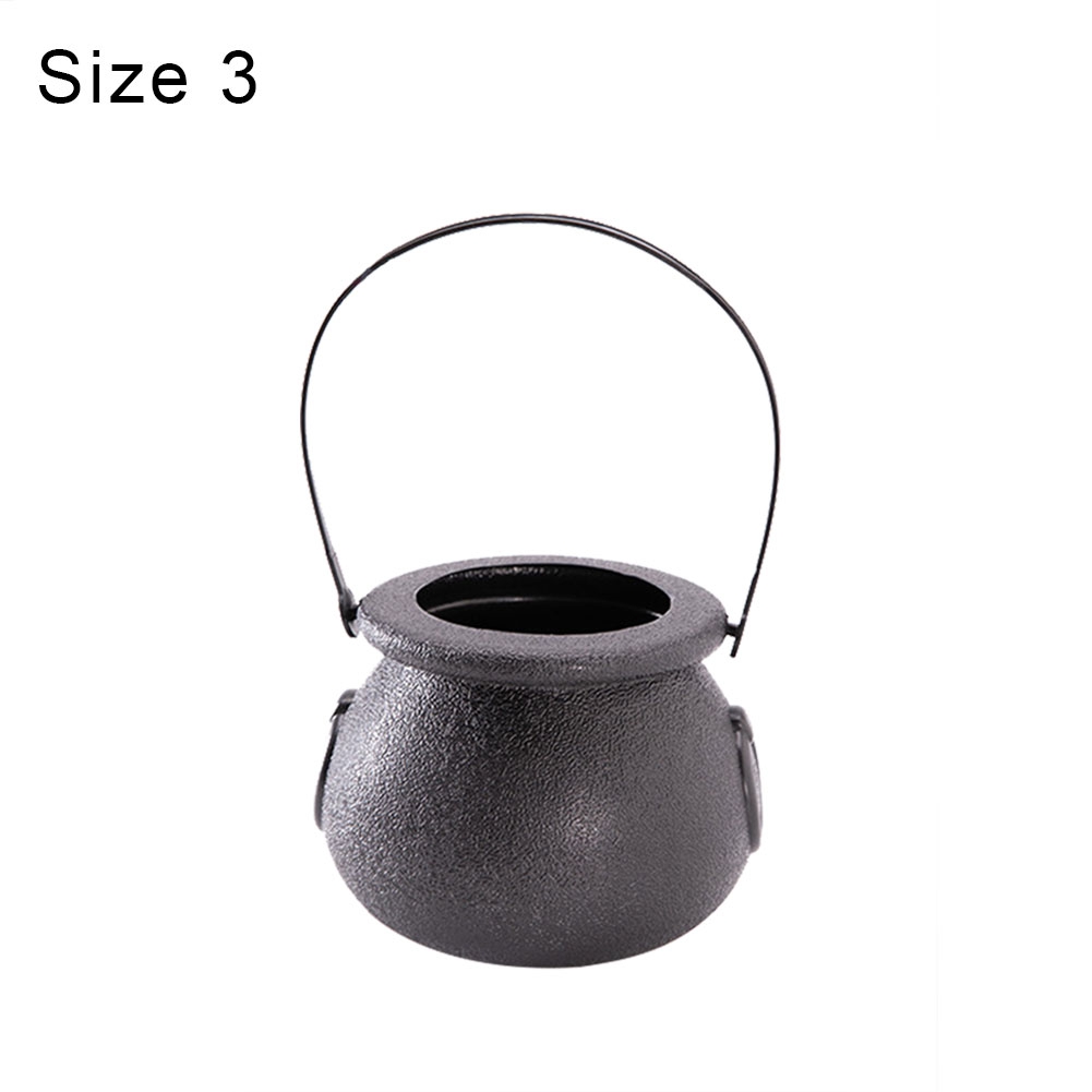 Jubilant Halloween Candy Pot Witch Prank Toy Ornament Novelty Cauldron ...