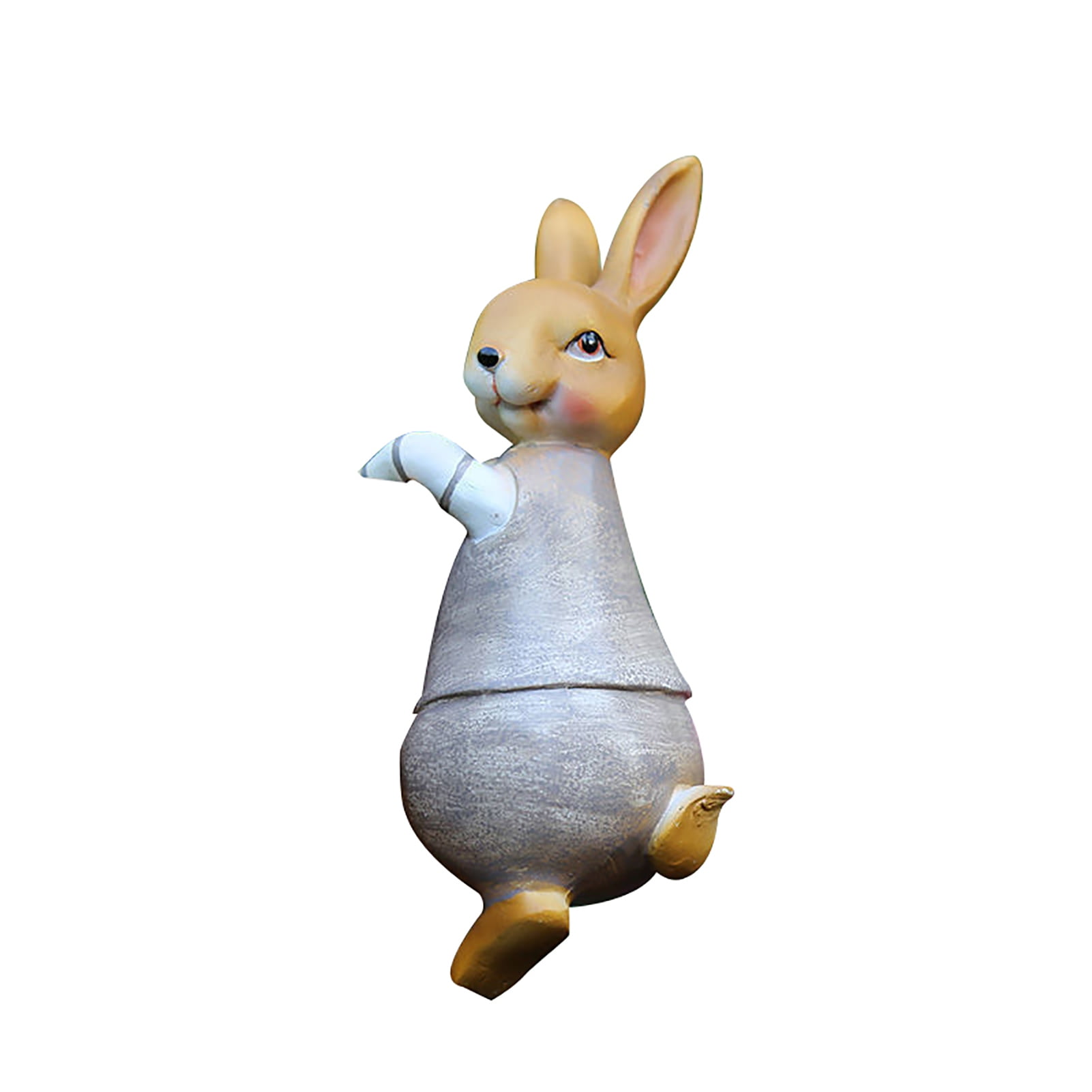 Jubilant Lovely Frog Shape Statue Decor Adorable Visual Effect Resin ...