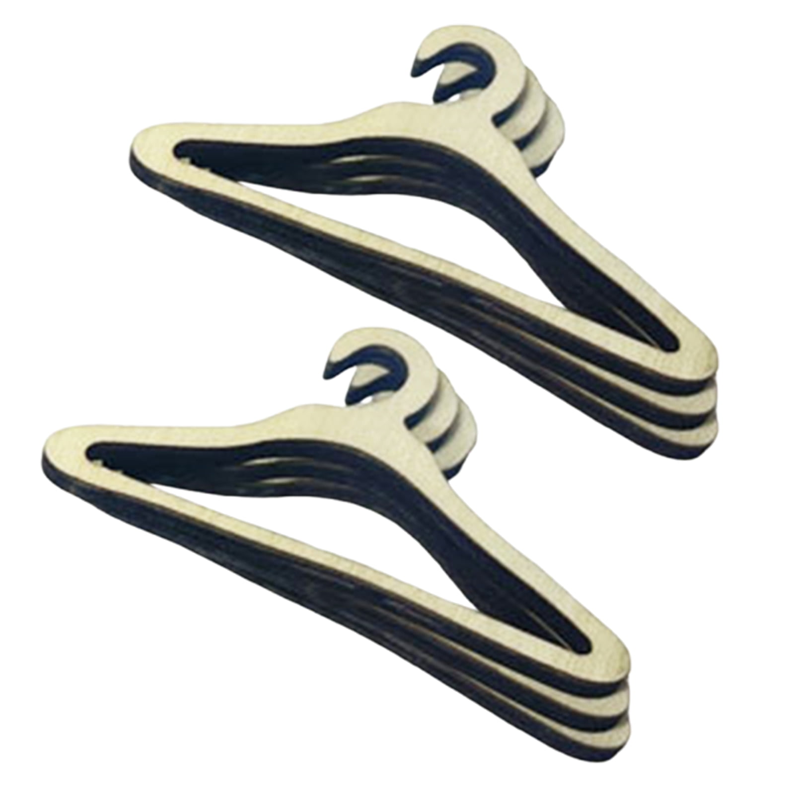 Jubilant Mini Clothes Hanger Clothes Rack with Mini Hanger Wooden ...