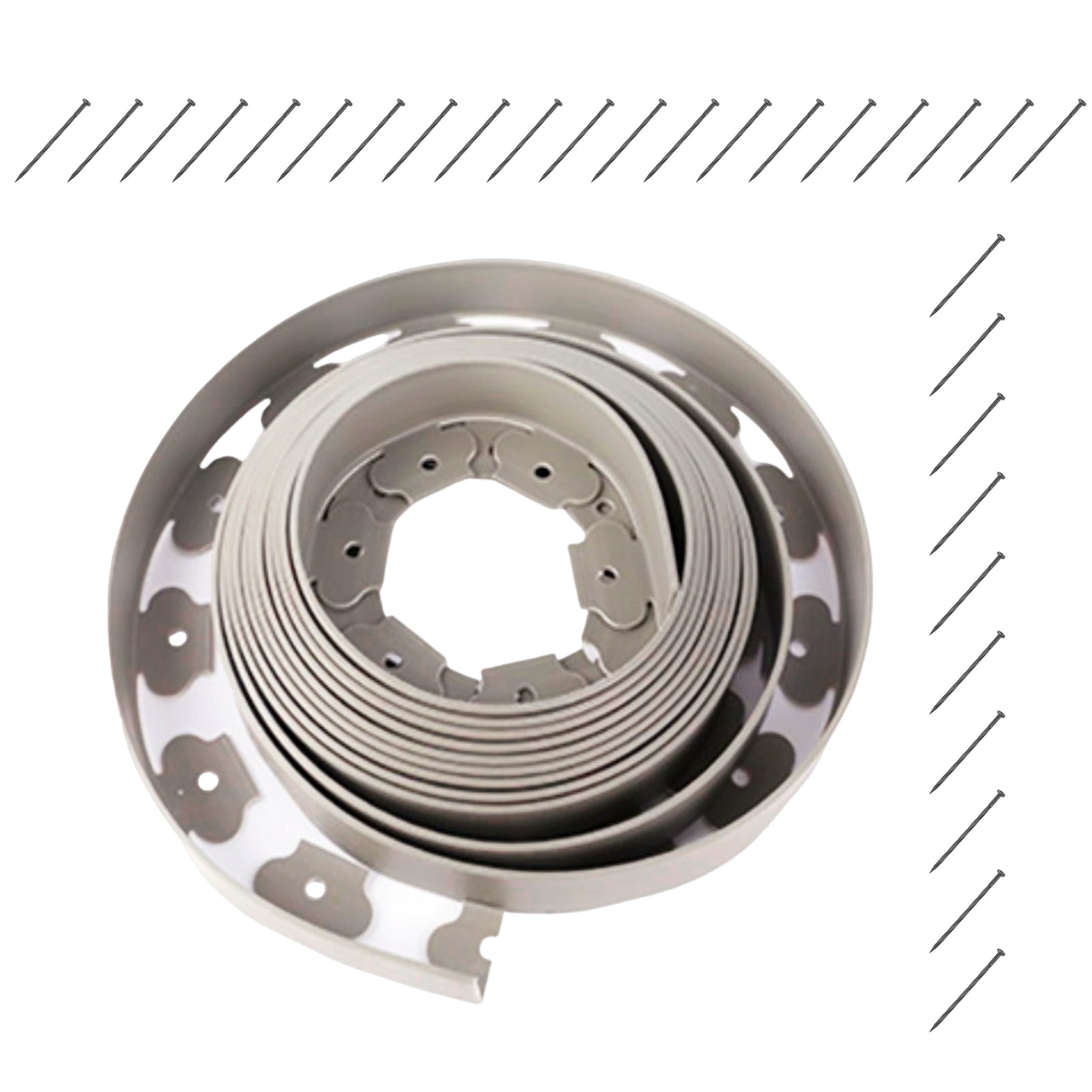 Jubilant No Dig Landscape Edging Kit with Nails Smooth Wear Resistant ...