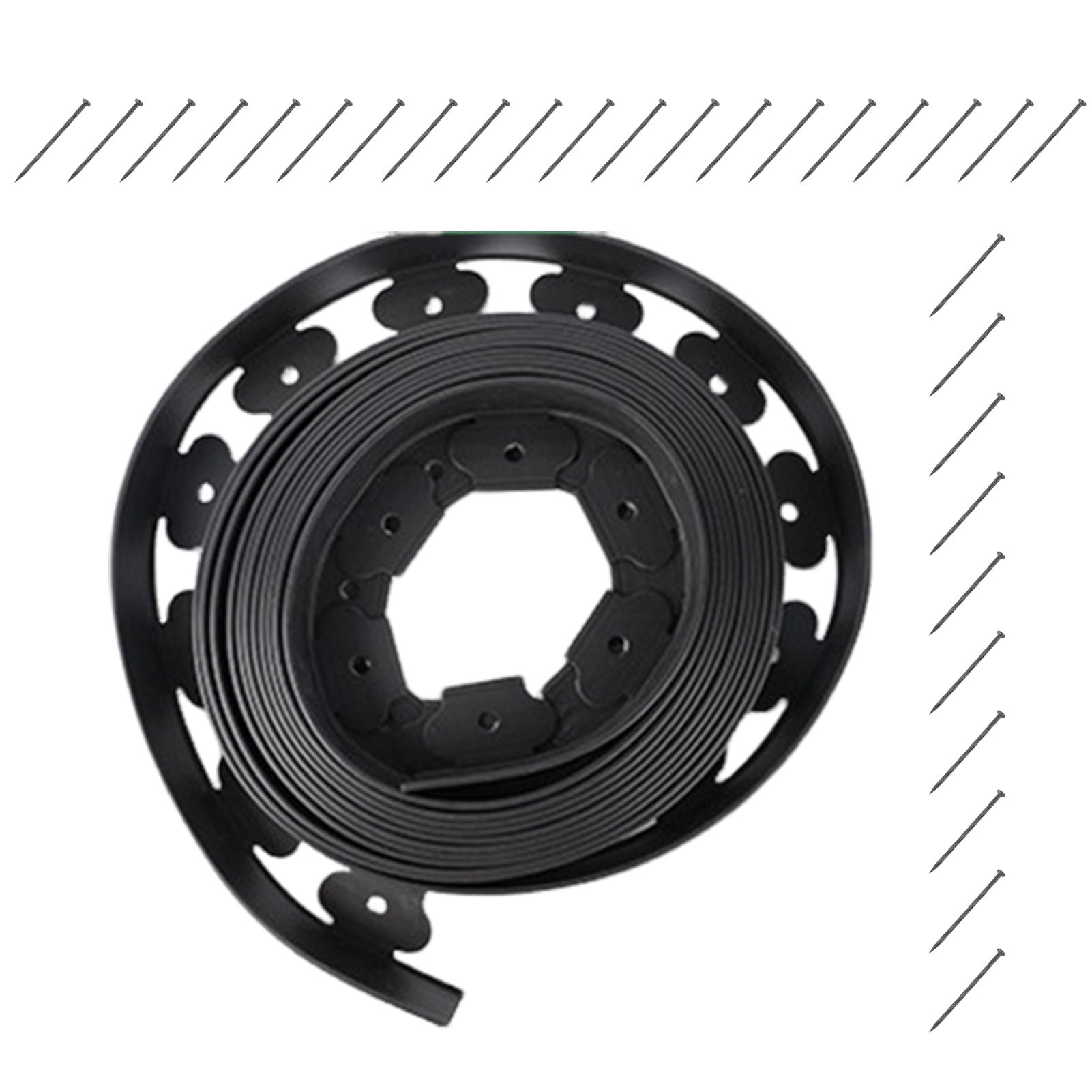 Jubilant No Dig Landscape Edging Kit with Nails Smooth Wear Resistant ...