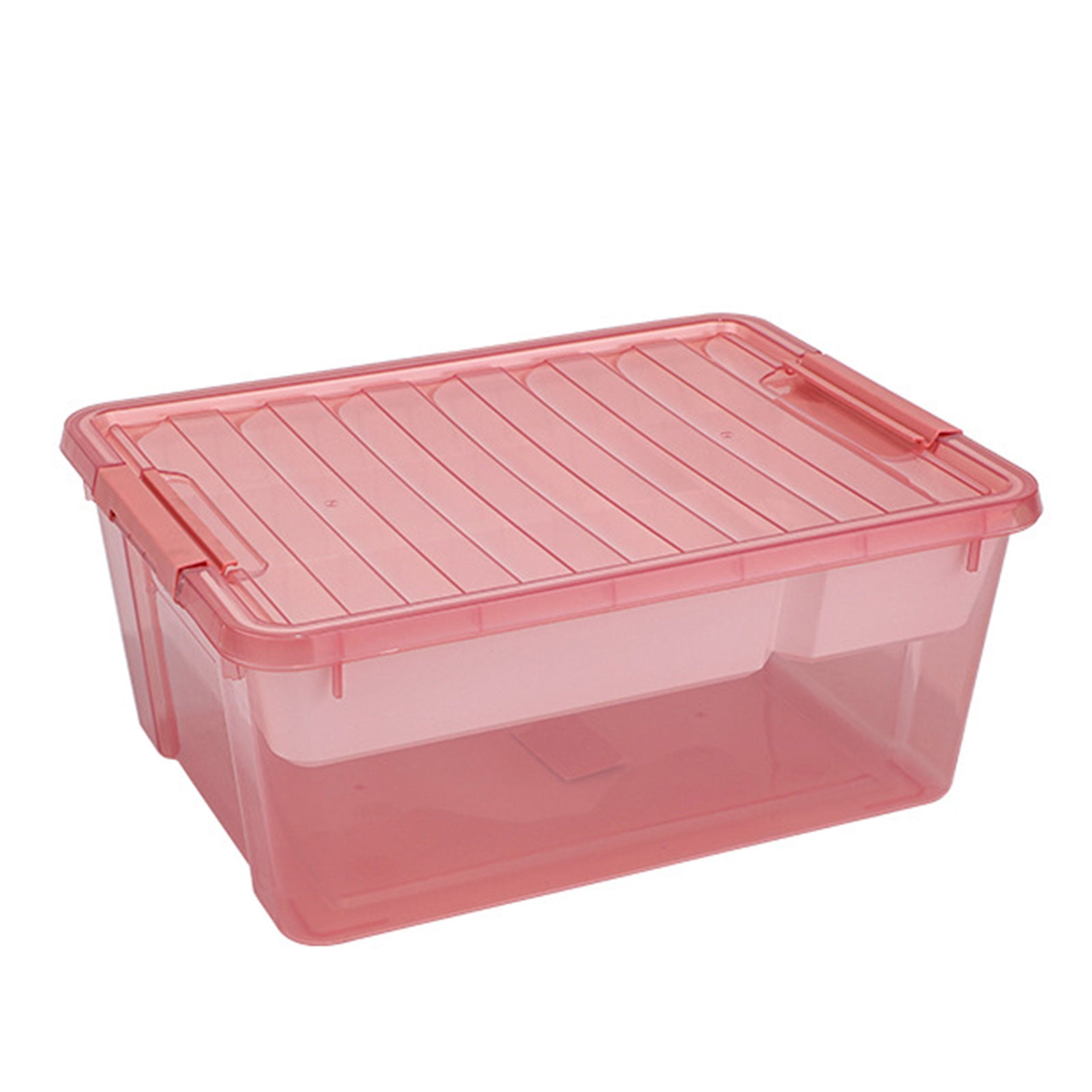 Jubilant Plastic Storage Box with Divided Tray Large Capacity ...
