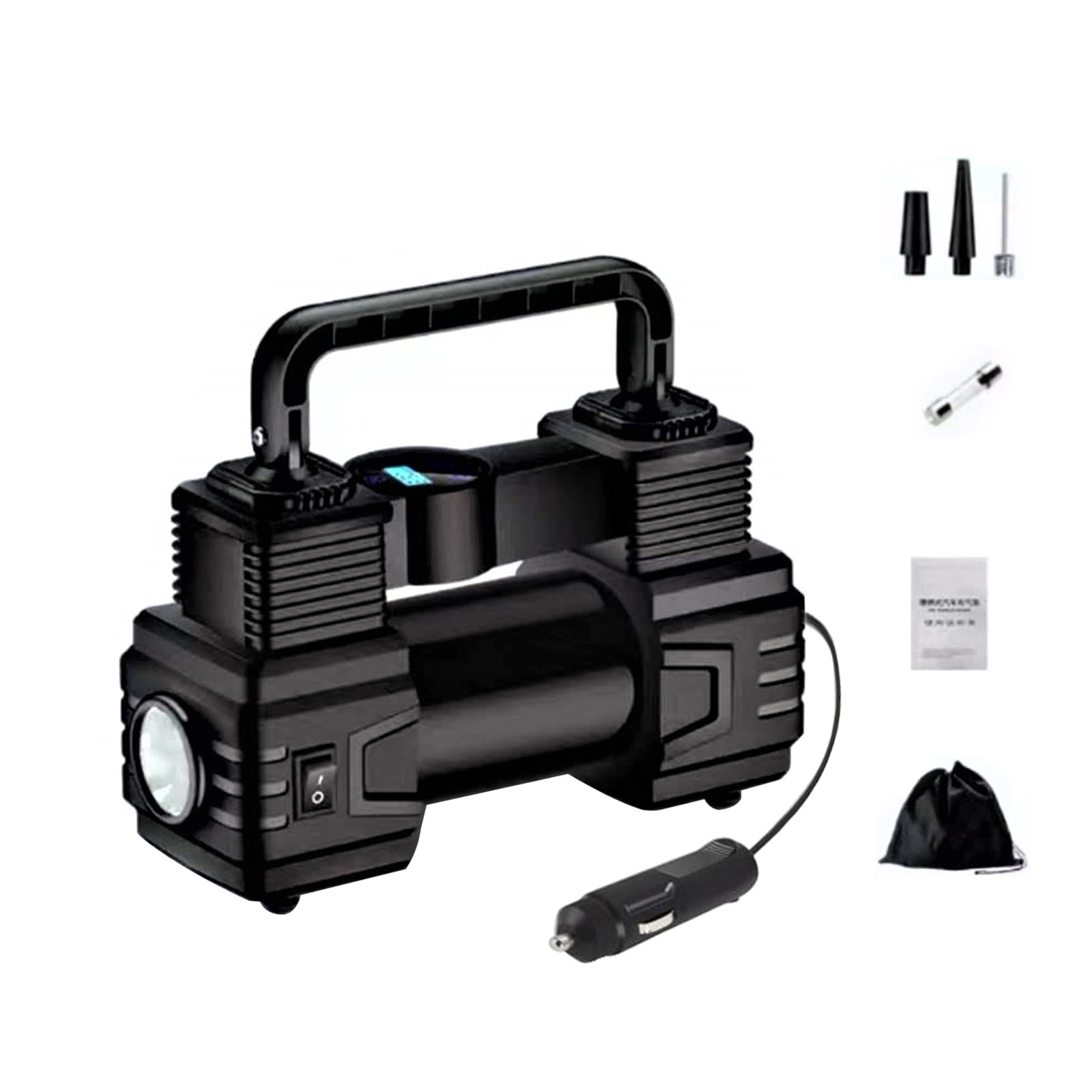 Jubilant Tire Inflator Air Compressor, Portable Electric Air Pump Fast ...