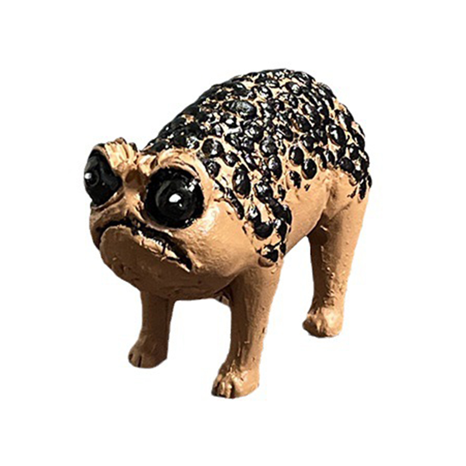 Jubilant Ugly Toad Sculpture Fine Craftsmanship Long-lasting African ...