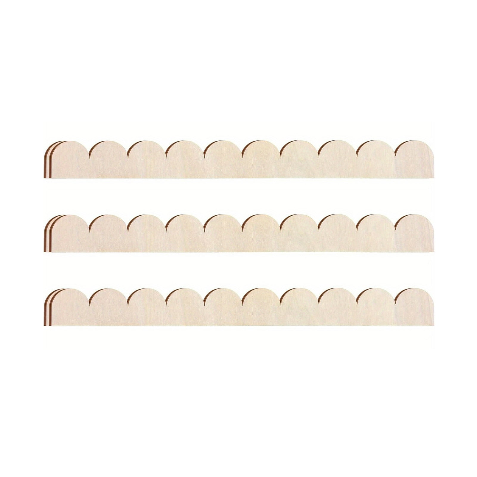 Jubilant Wavy Door Frame Border Unfinished Door Frame Decor 6/12 Pcs ...