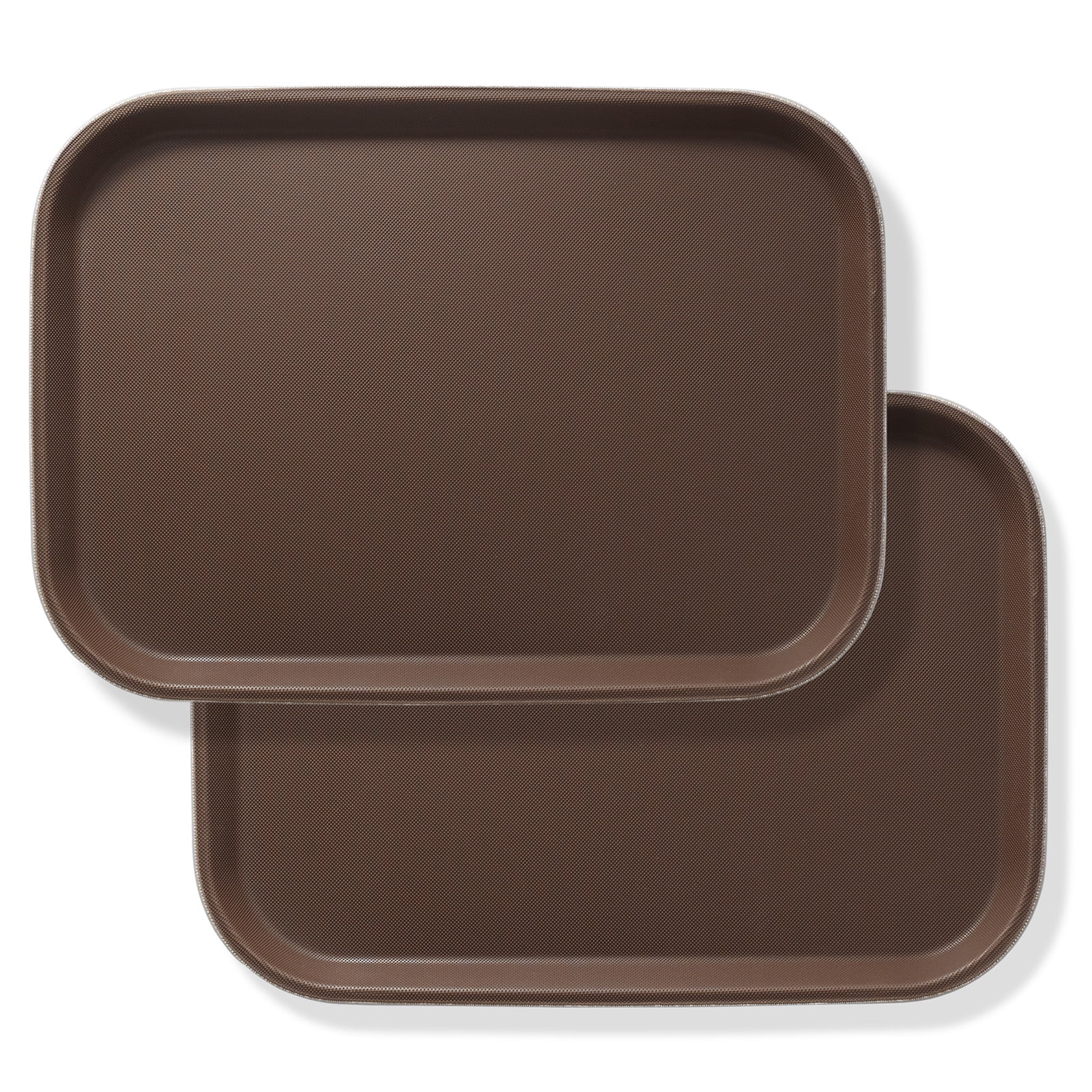 Jubilee Large Plastic 10" x 14" Rectangular Serving Trays (Set of 2 ...