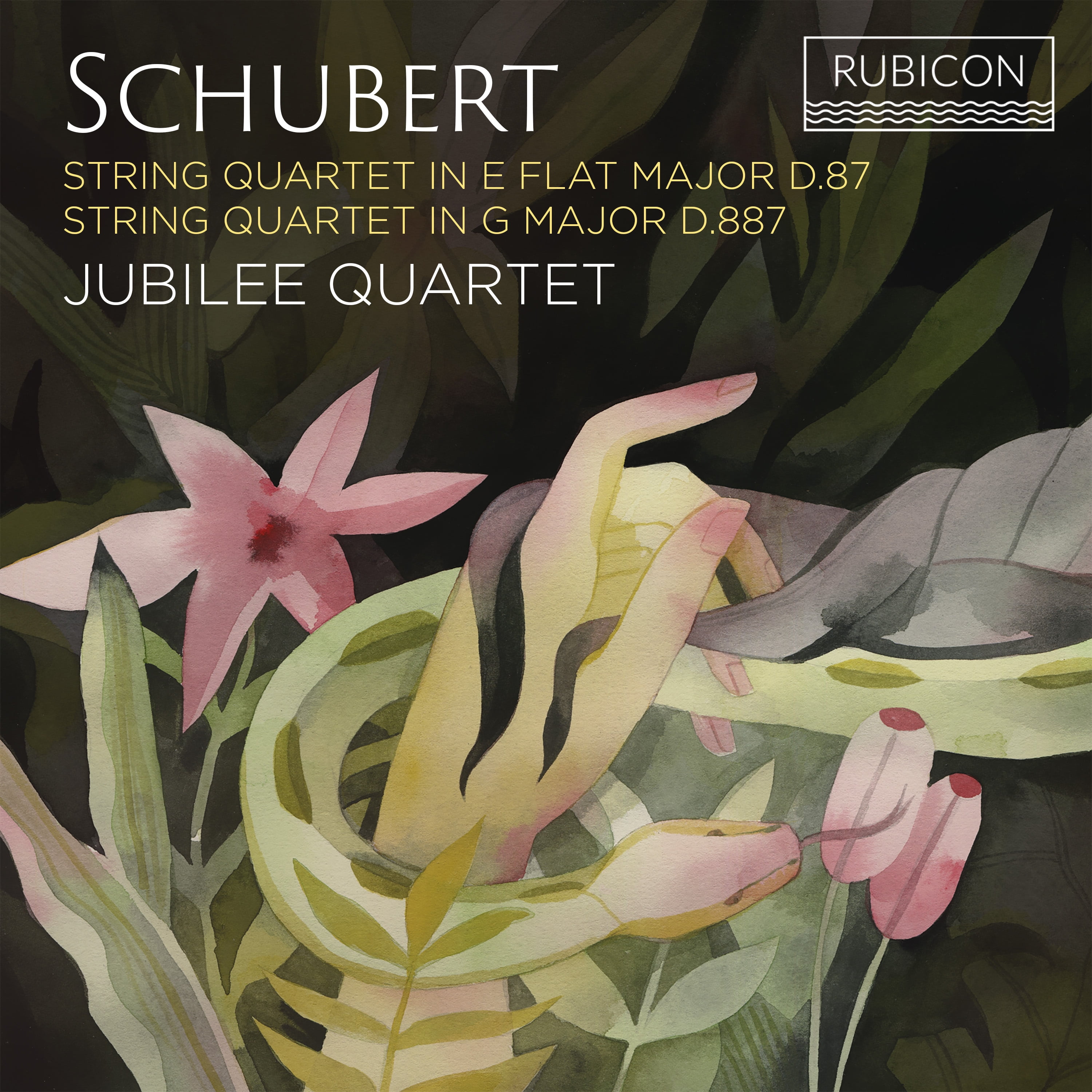 Jubilee Quartet - Schubert: String Quartets D.87 & D.887 - Music ...