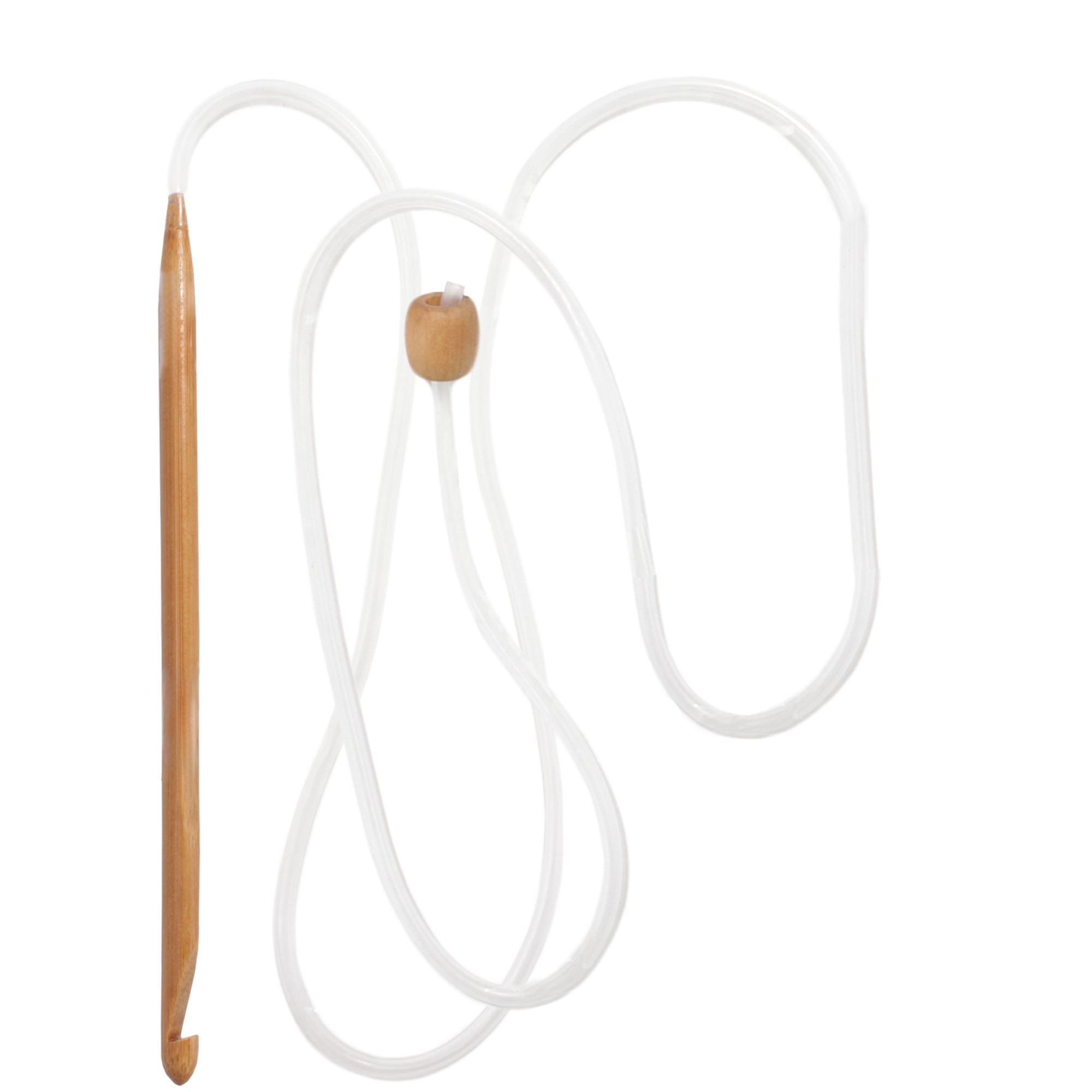 JubileeYarn Bamboo Tunisian Afghan Circular Crochet Hook - 7mm ...