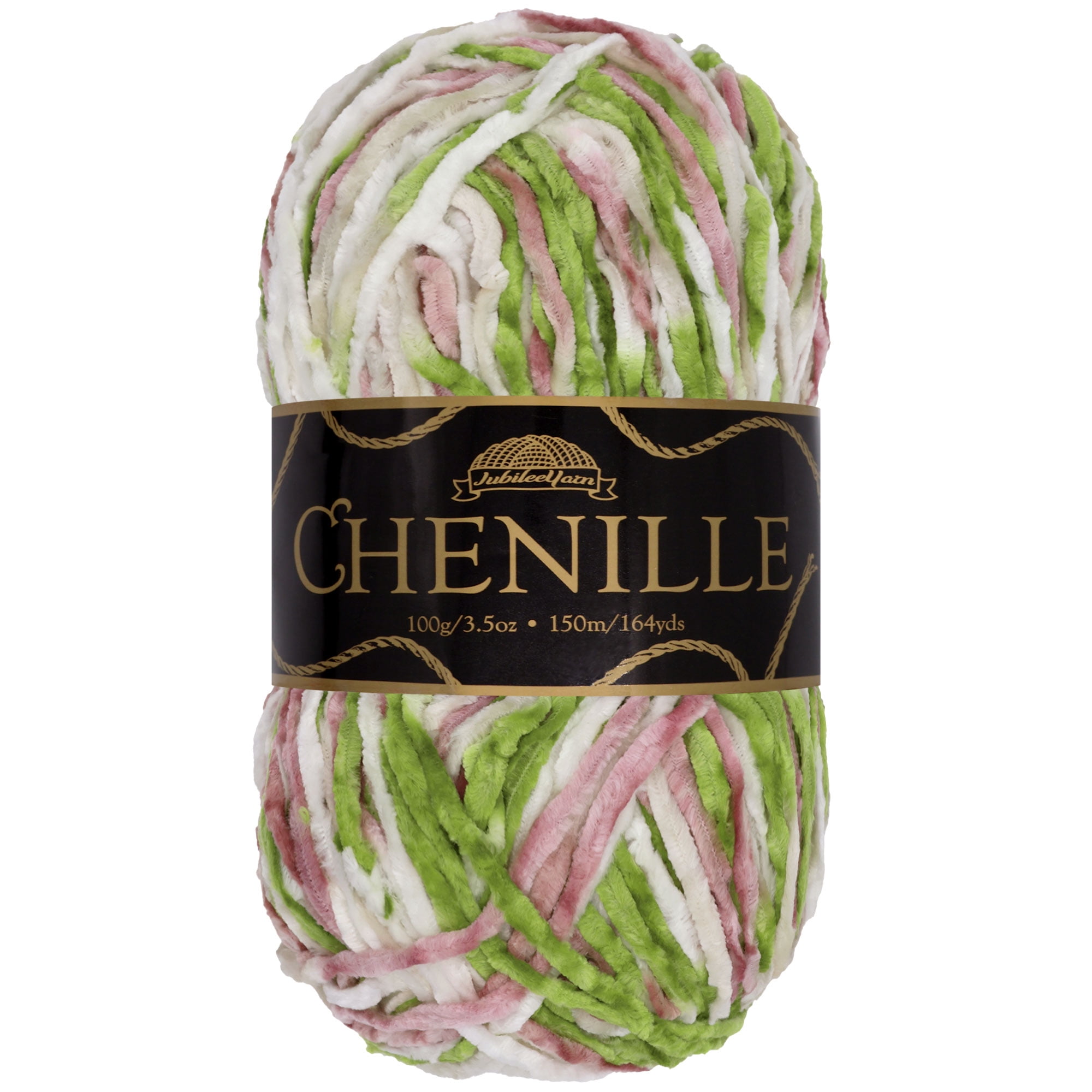 JubileeYarn Chenille Yarn - Worsted Polyester - 100g/Skein - Garden of ...