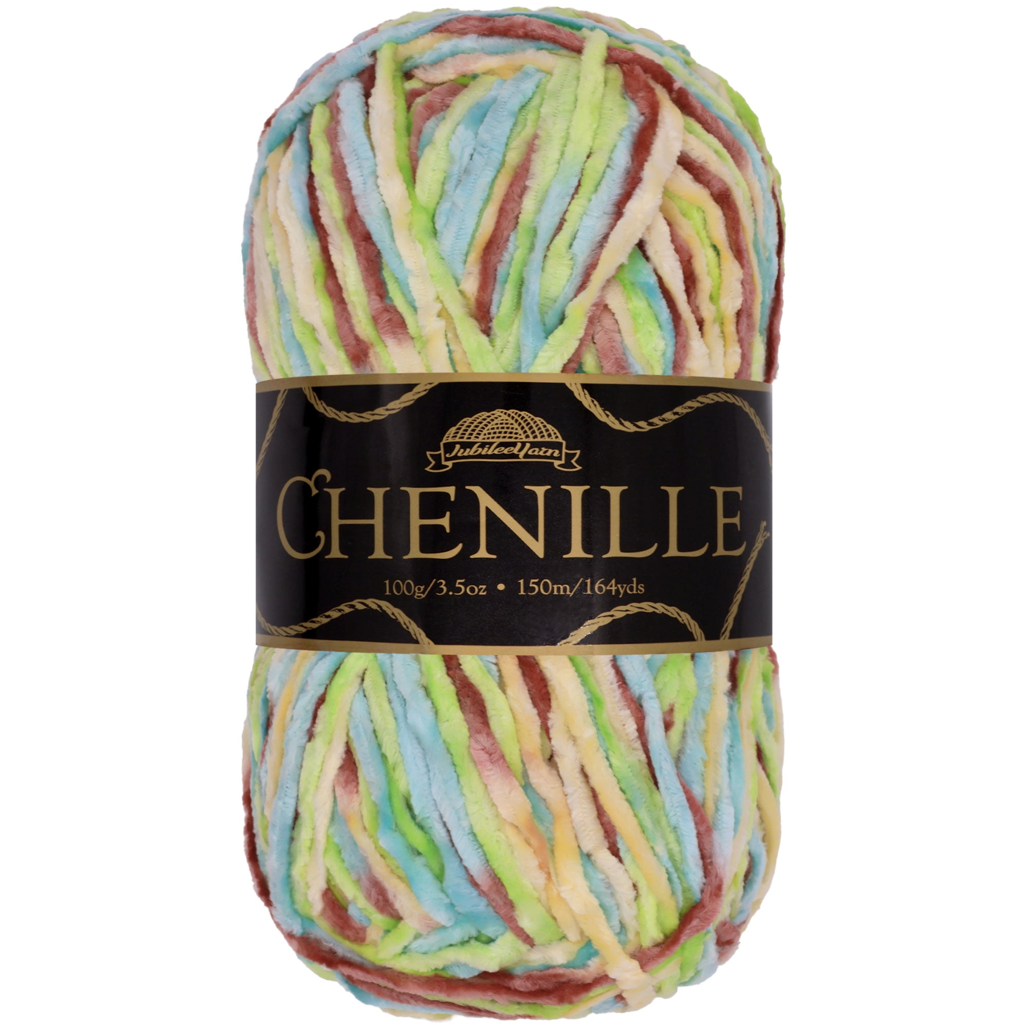 JubileeYarn Chenille Yarn - Worsted Polyester - 100g/Skein - Hawaiki ...