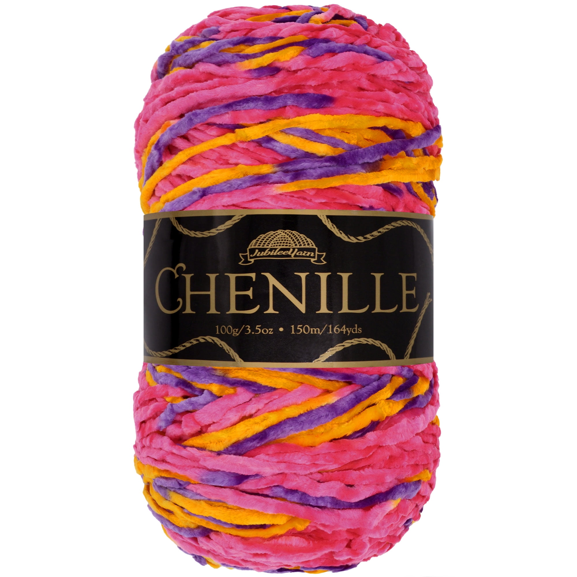 JubileeYarn Chenille Yarn - Worsted Weight - 100g/Skein - Agartha ...