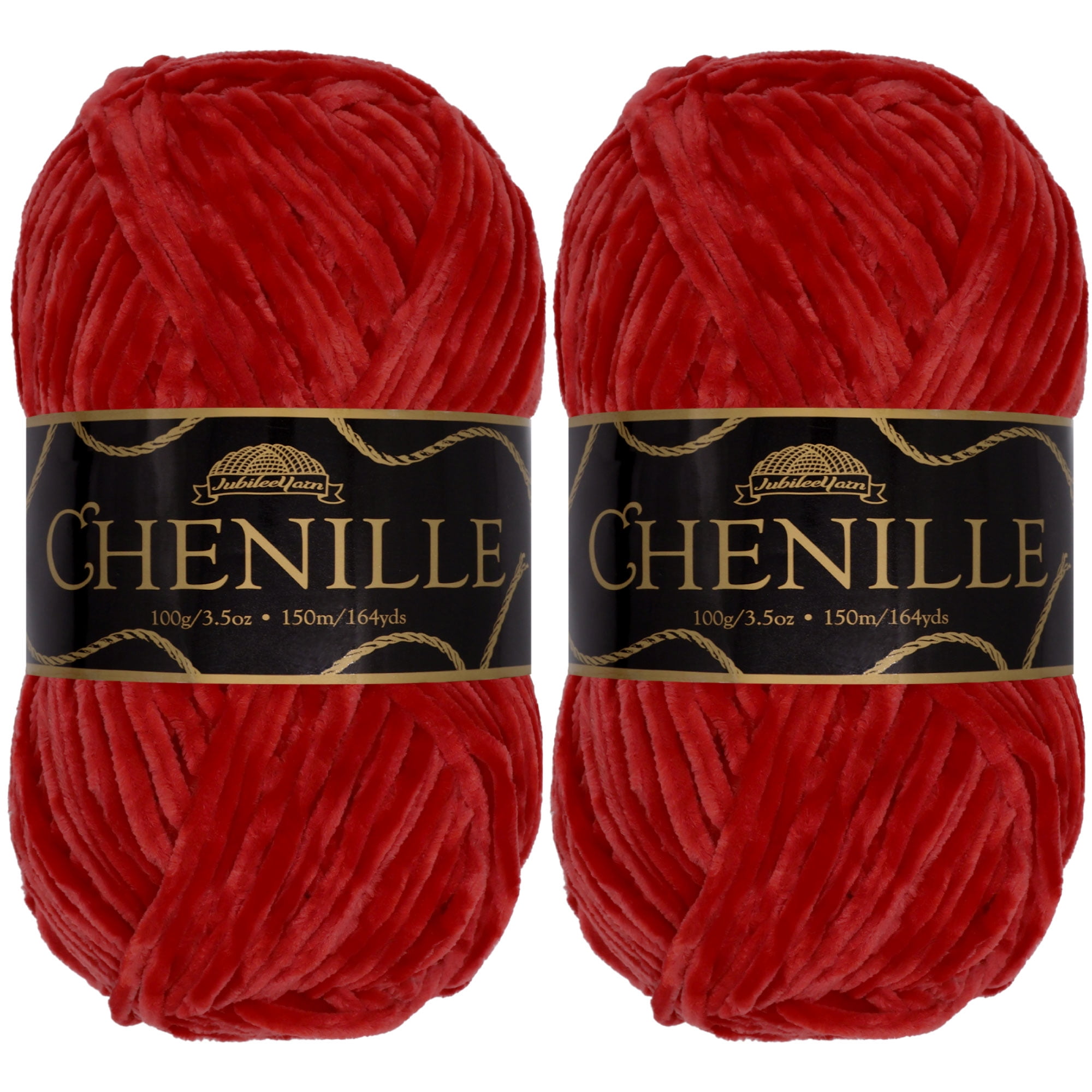 JubileeYarn Chenille Yarn - Worsted Weight - 100g/Skein - Dragonstone ...