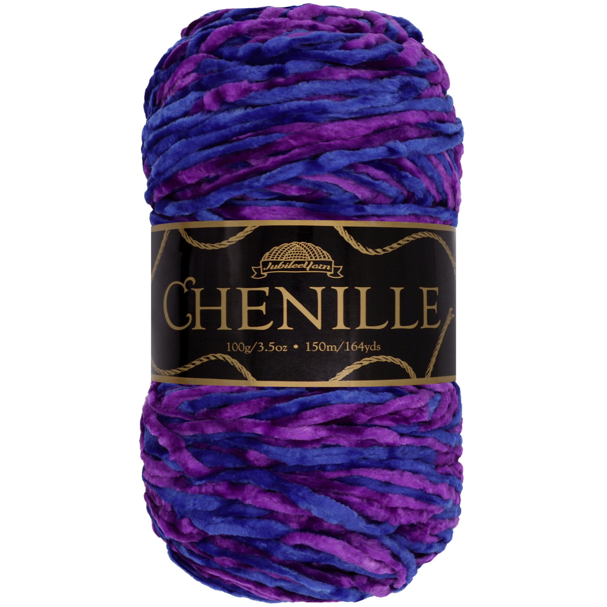 JubileeYarn Chenille Yarn - Worsted Weight - 100g/Skein - Elysium ...