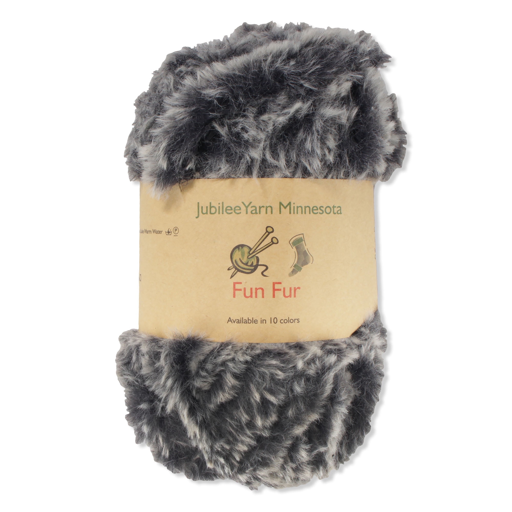 JubileeYarn Luxe Fluff Yarn - 100% Polyester - 100g/Skein - 2 Skeins ...