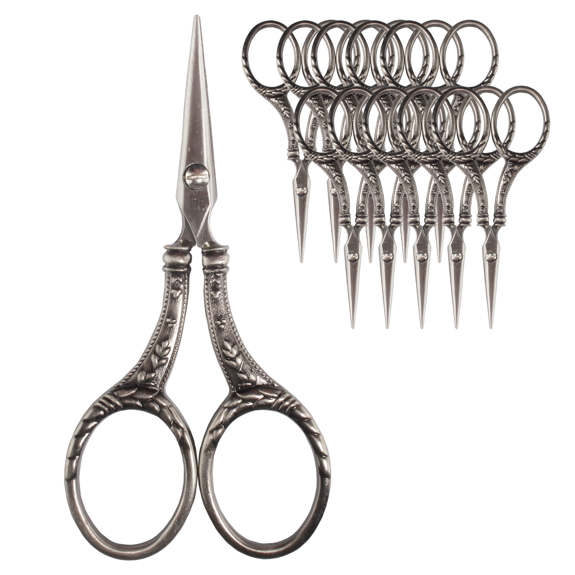 JubileeYarn Decorative Floral Embroidery Craft Scissors - Antique ...