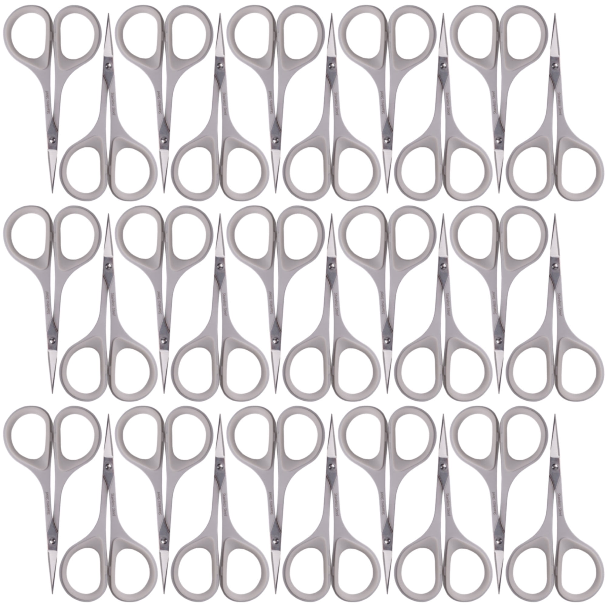 JubileeYarn Ergonomic Classic Embroidery Scissor - Grey - 30 Pairs ...