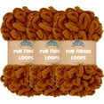 JubileeYarn Fun Finger Loops Yarn - Jumbo Polyester - 100g/Skein ...