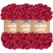 JubileeYarn Fun Finger Loops Yarn - Jumbo Polyester - 100g/Skein ...