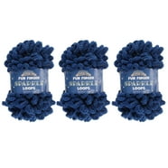 JubileeYarn Fun Finger Fur Loops Yarn - Polyester Jumbo Weight Loop ...