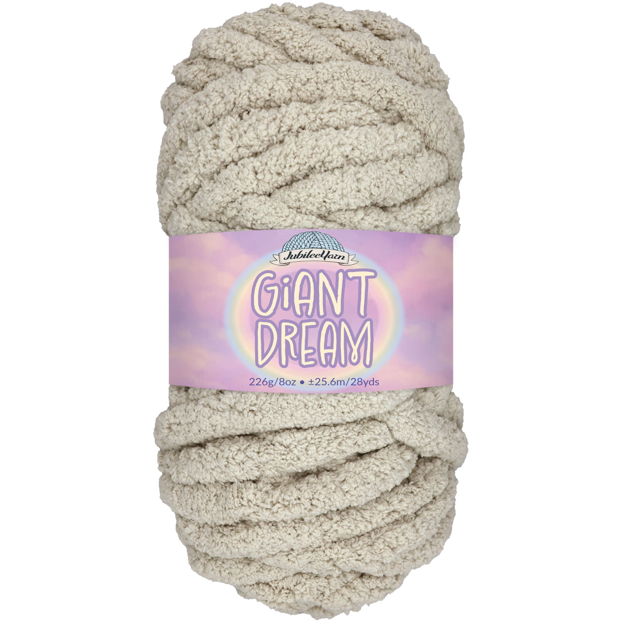 JubileeYarn Giant Dream Yarn - Jumbo Polyester - 226g/Skein - Daze - 1 ...