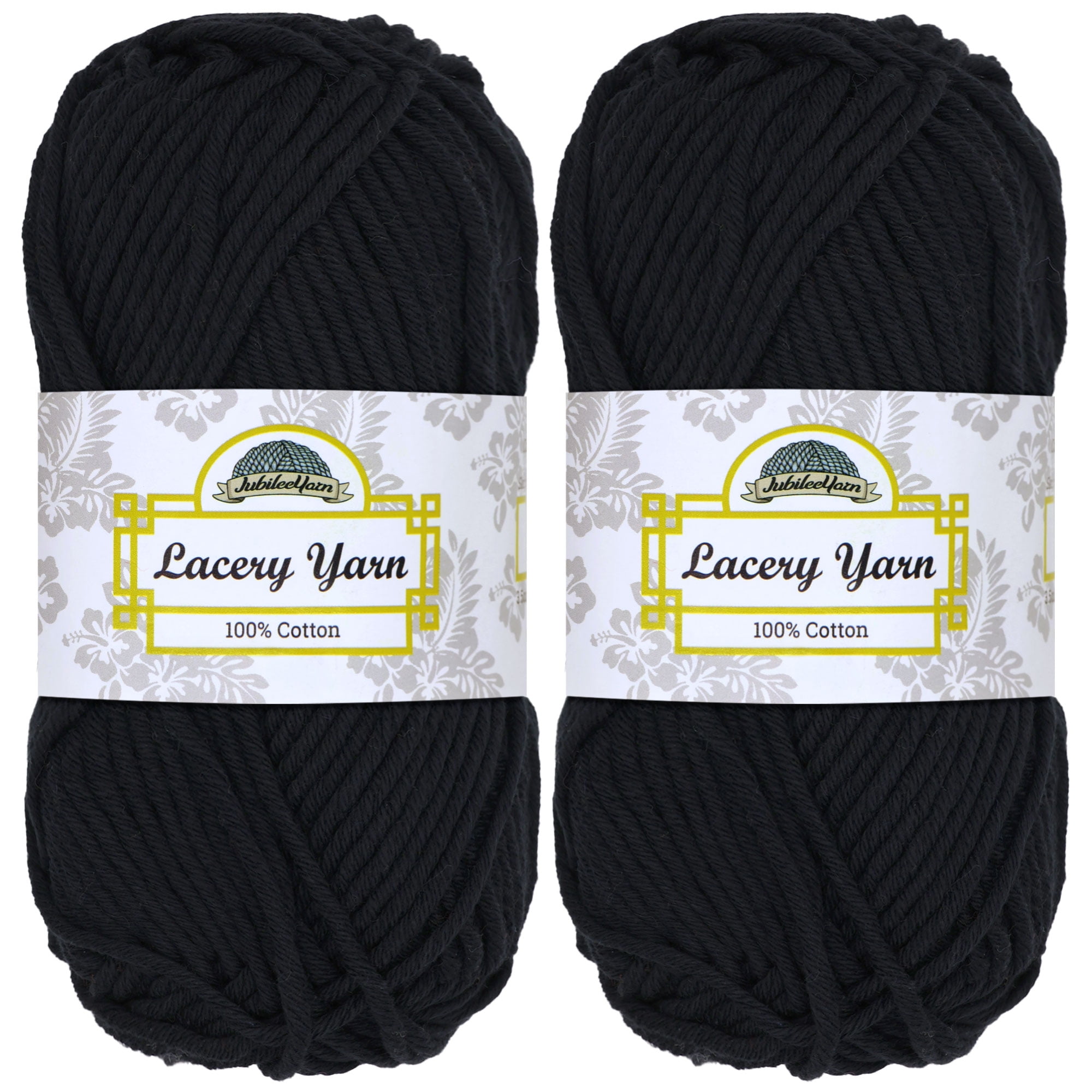 JubileeYarn Lacery Yarn - Bulky Weight Cotton - 100g/Skein - 001 ...