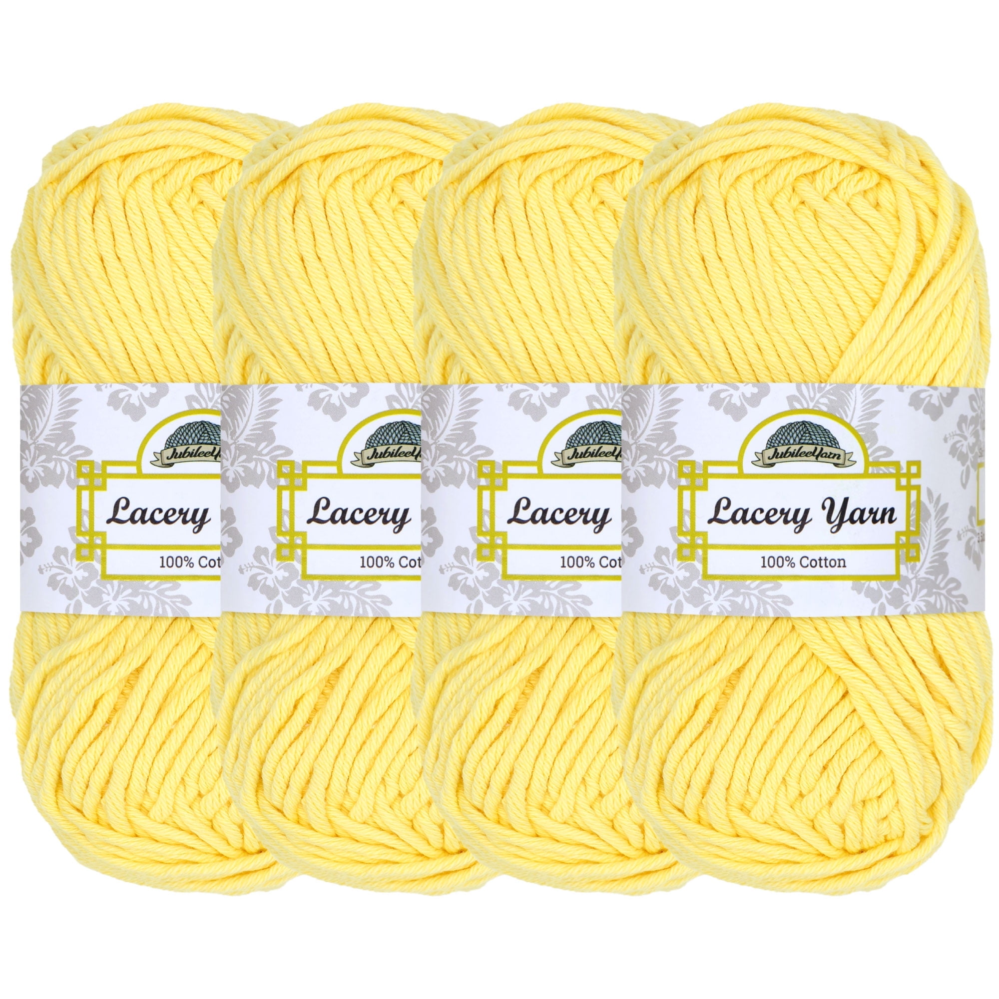JubileeYarn Lacery Yarn - Chunky Cotton - 100g/Skein - Light ...