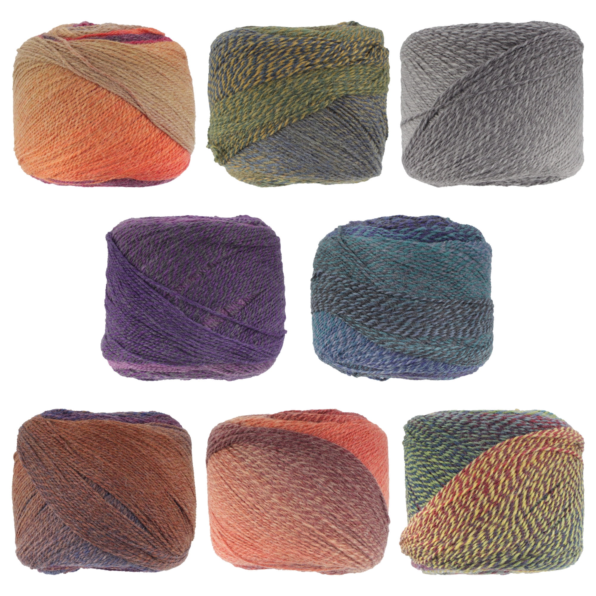 JubileeYarn Merino Carnival Yarn - Ombre Sport Weight Merino Wool ...