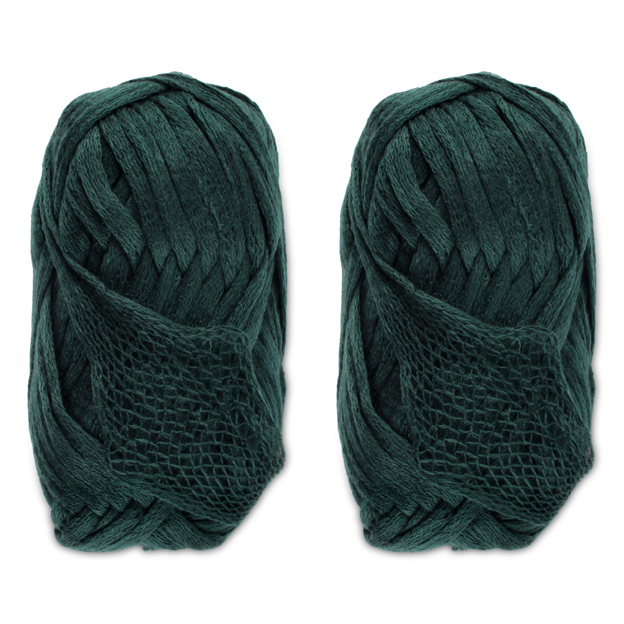 JubileeYarn Mesh Fishnet Yarn - Chunky Acrylic - 200g/Skein - Dark Teal ...