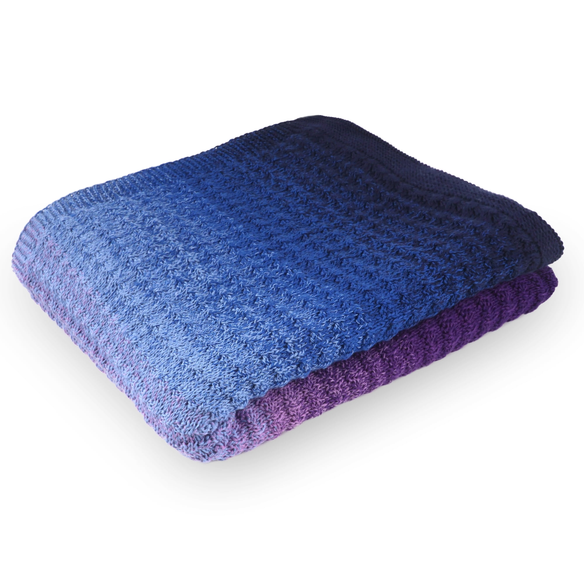 JubileeYarn Ombre Blast Blanket - 521 GSM 40" x 33" - Shadowthrone - 1 ...