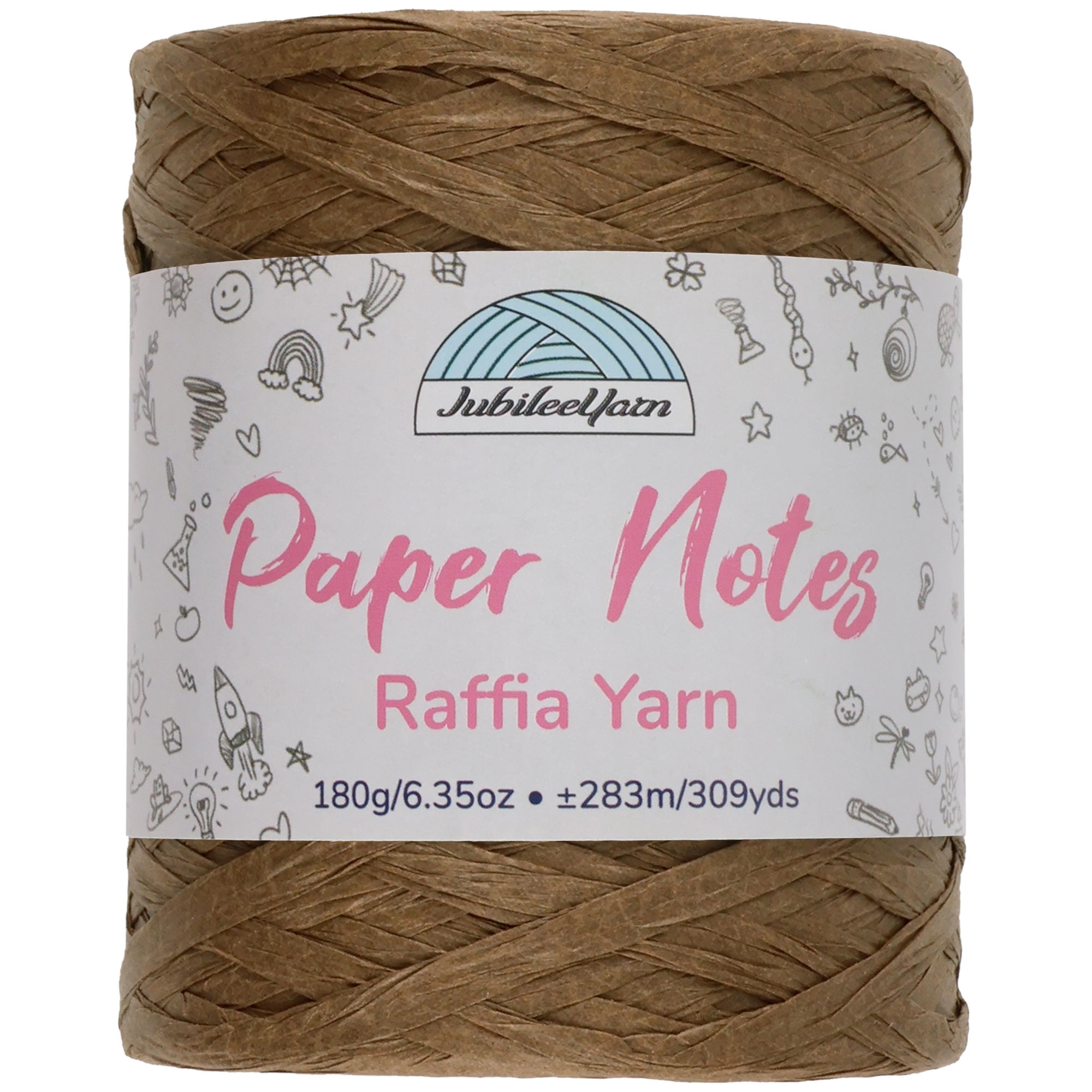 JubileeYarn Paper Notes Yarn - 180g/Cone Worsted Paper - Legally ...
