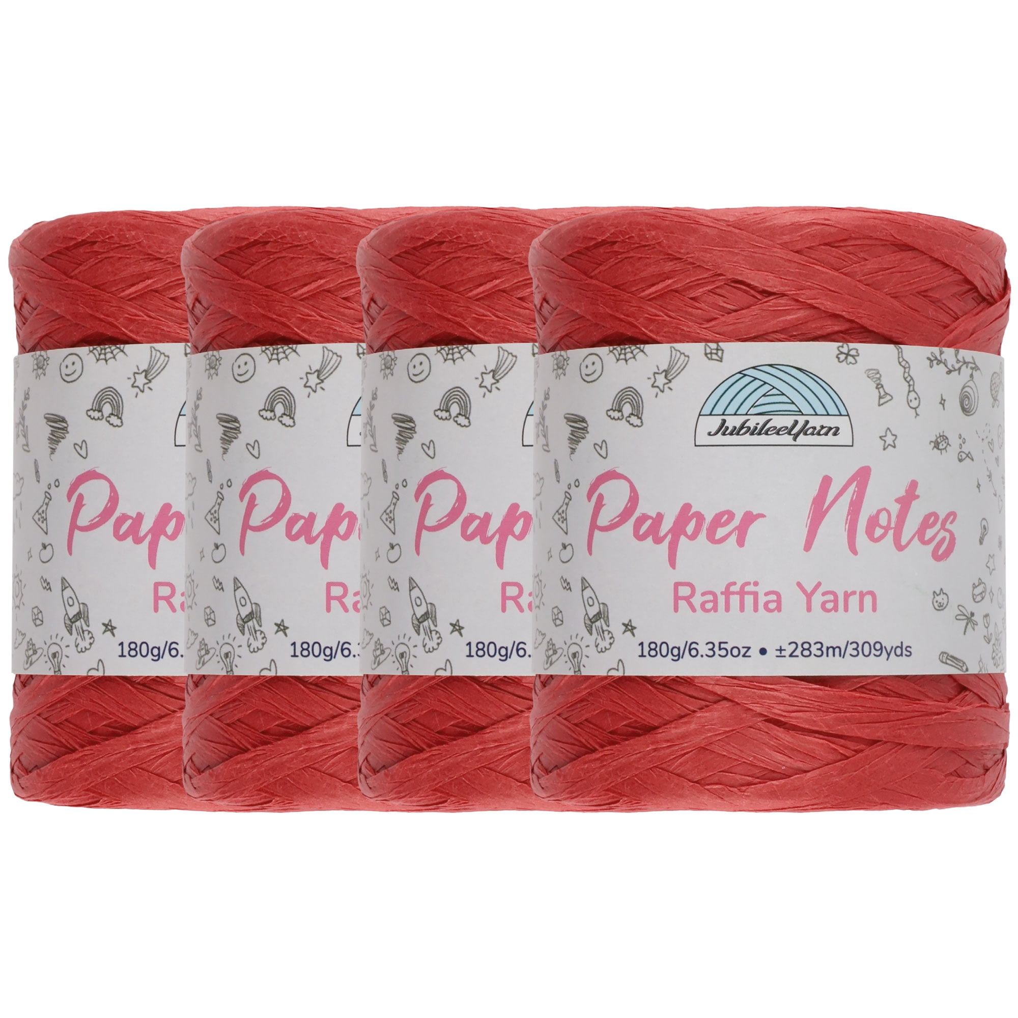 JubileeYarn Paper Notes Yarn - 180g/Cone Worsted Paper - Pure Hatred ...