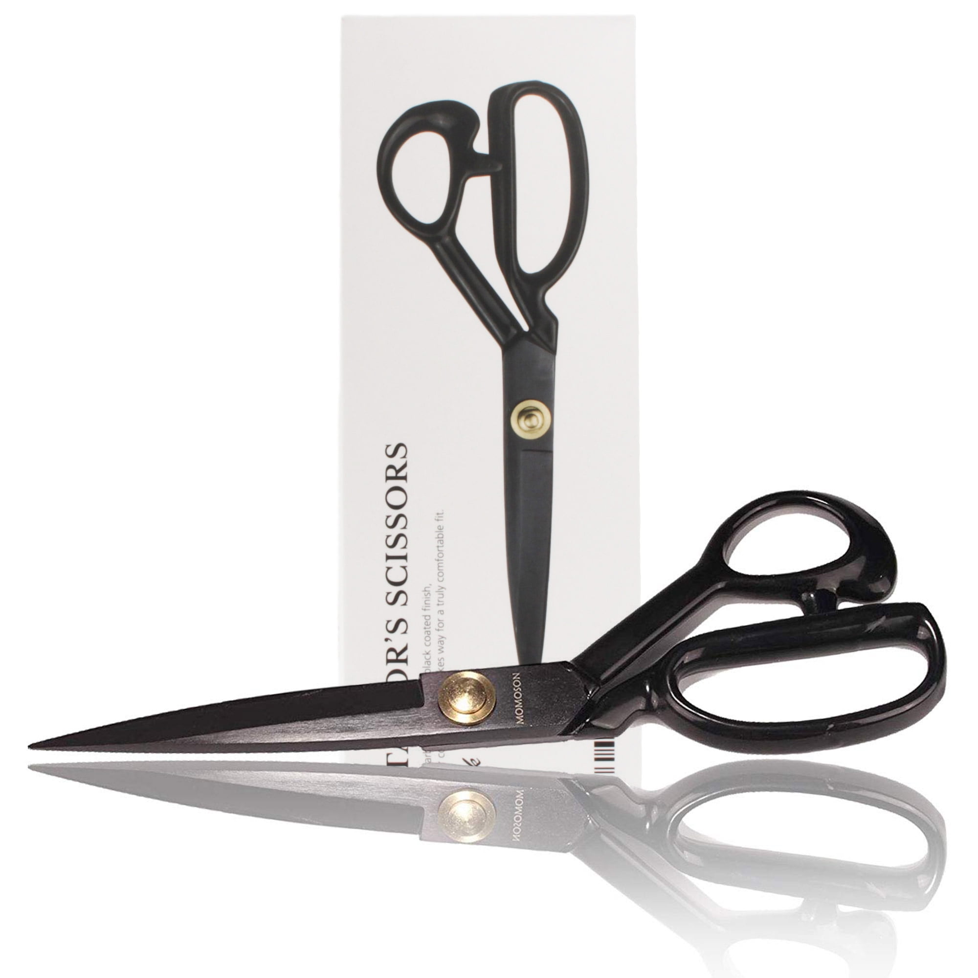 JubileeYarn Professional Fabric Scissors - Heavy Duty Carbon Steel ...