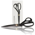 JubileeYarn Professional Fabric Scissors - Heavy Duty Carbon Steel ...