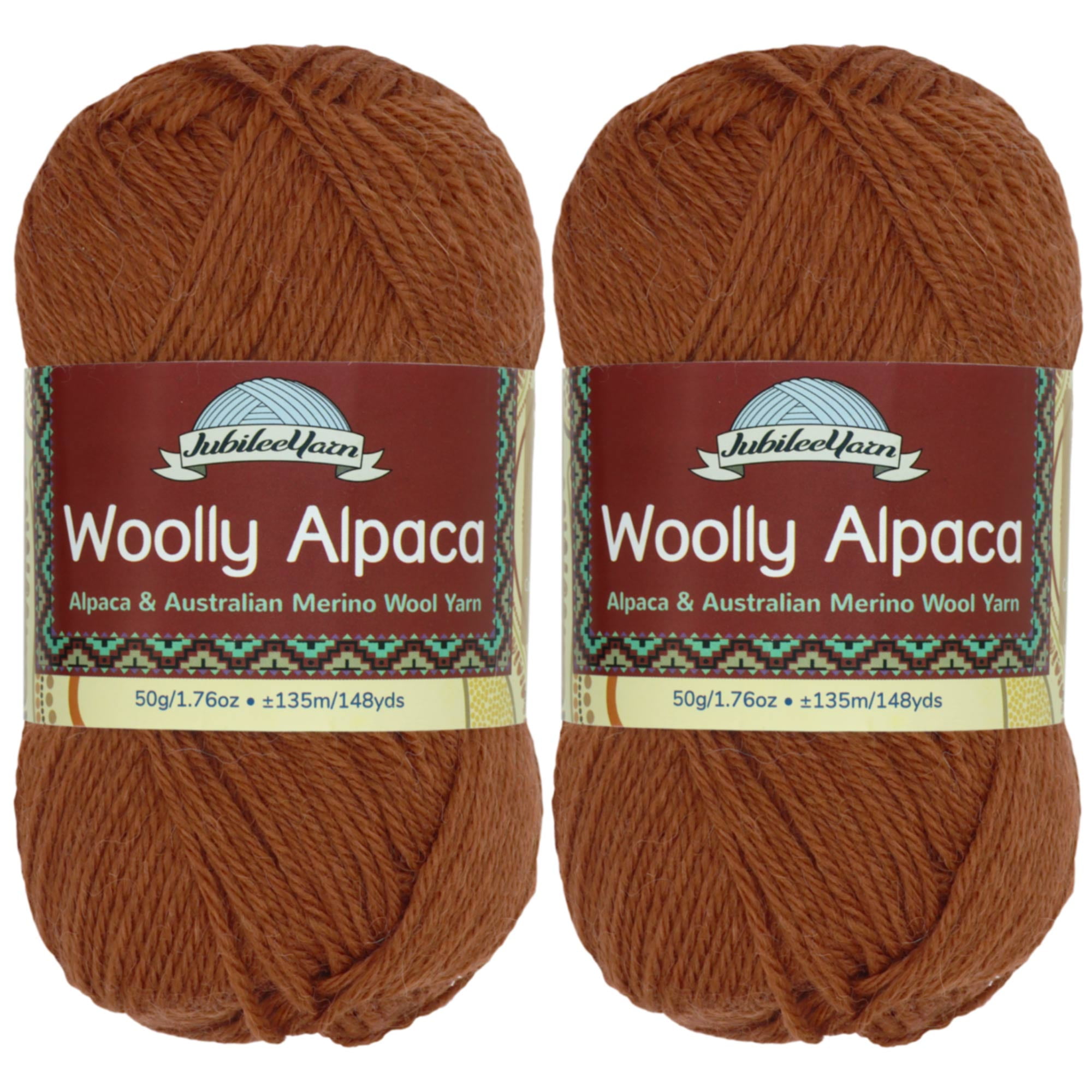 JubileeYarn Woolly Alpaca Yarn - 50g/Skein Fine Australian Alpaca ...
