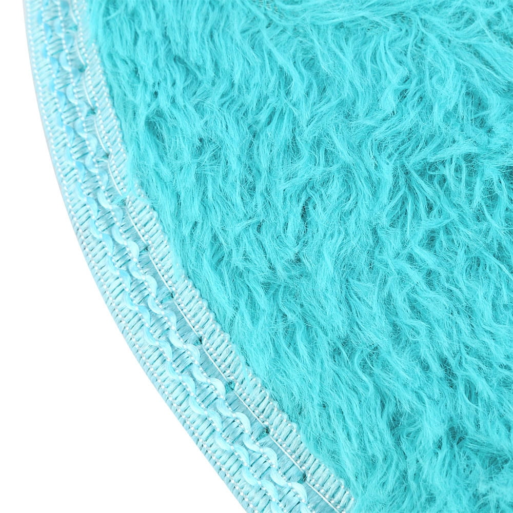 Jubipavy 11.81*15.75in Anti-Slip Oval Rug for Home Bedroom Bathroom ...