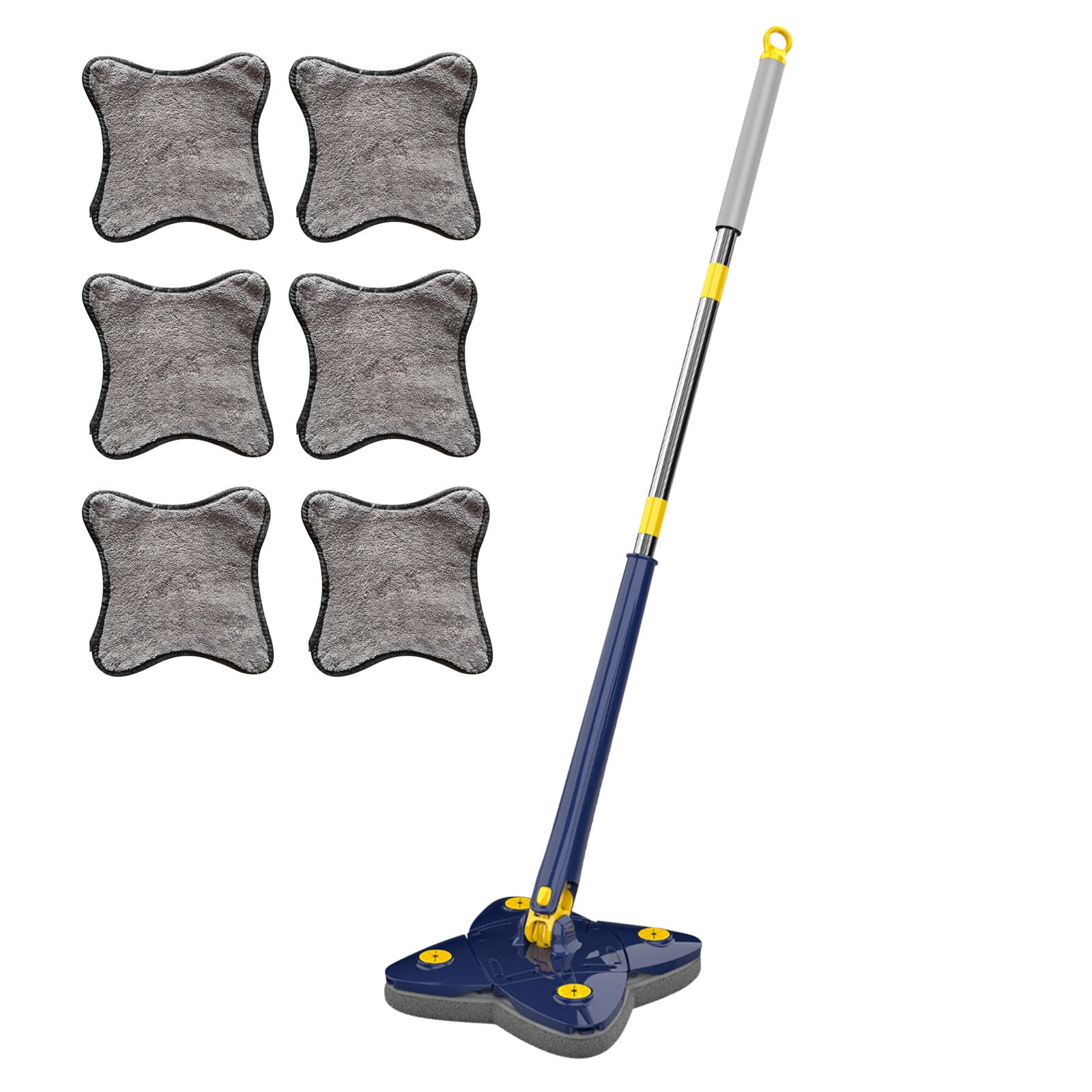 Jubipavy 360° Rotatable Cleaning Mop 2023 New Four Corner Telescoping ...