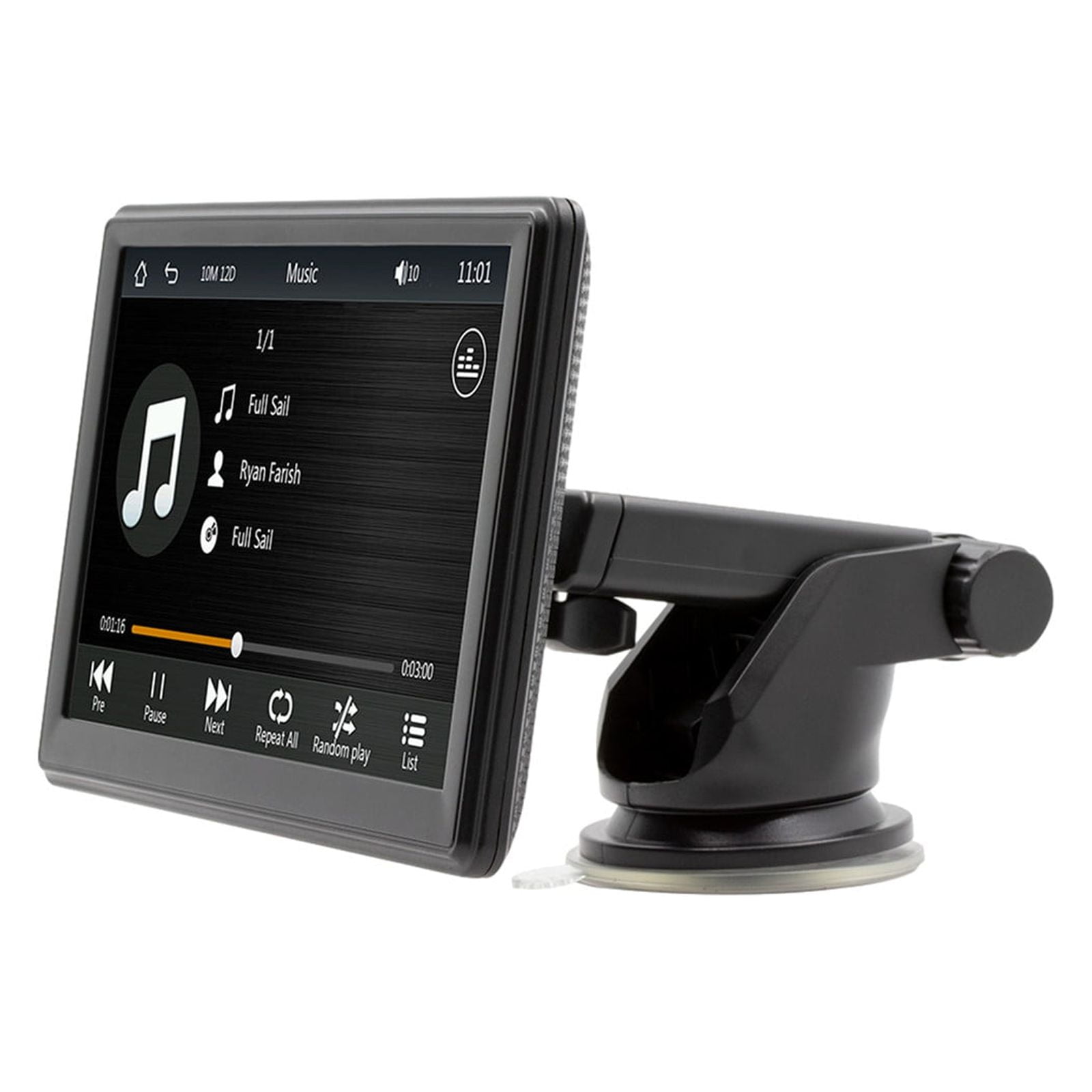 Jubipavy 7 Inch Portable Wireless Car MP5 Player Multimedia Bluetooth ...