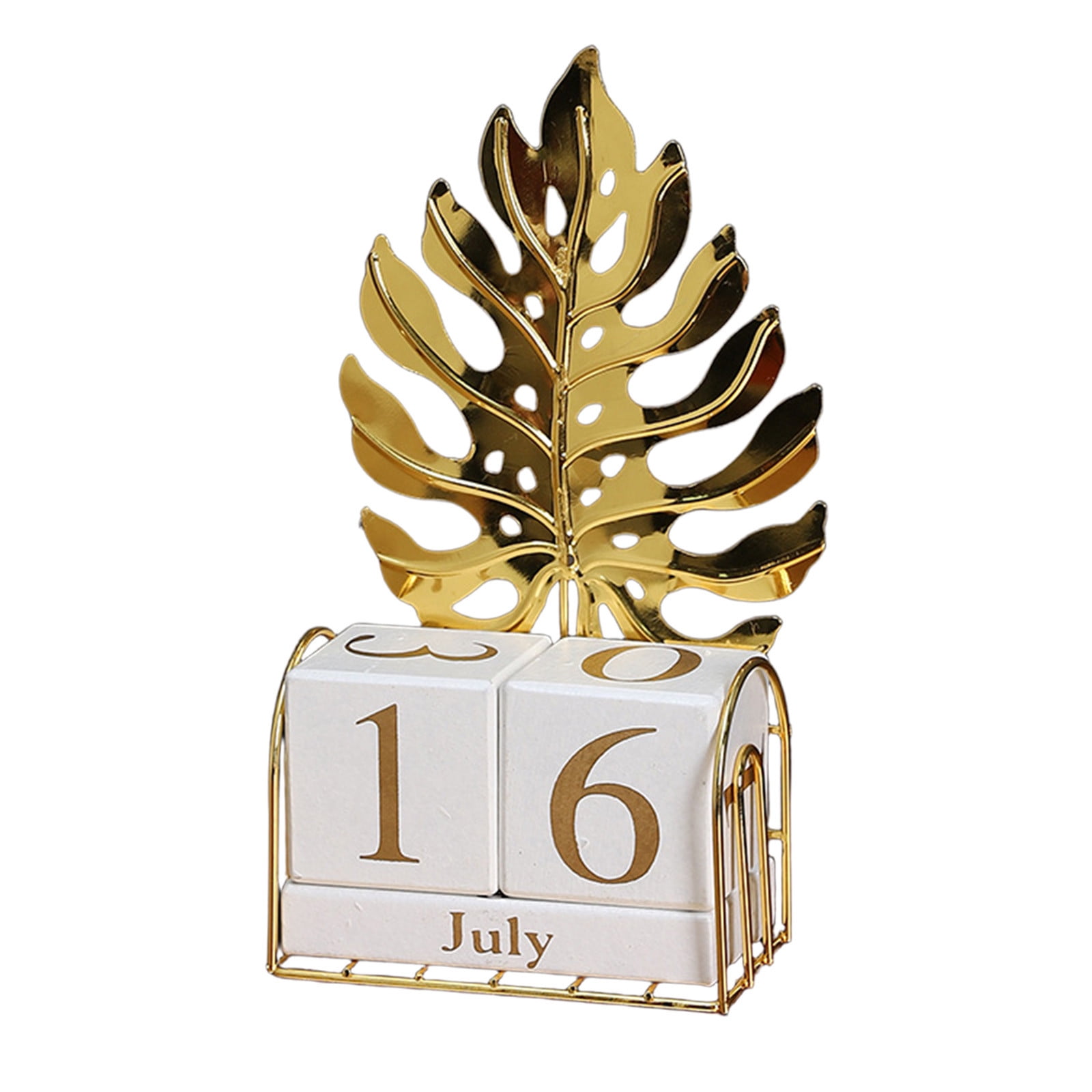 Jubipavy Calendar Tabletop Calendar Reused Calendar Crafts Desktop ...