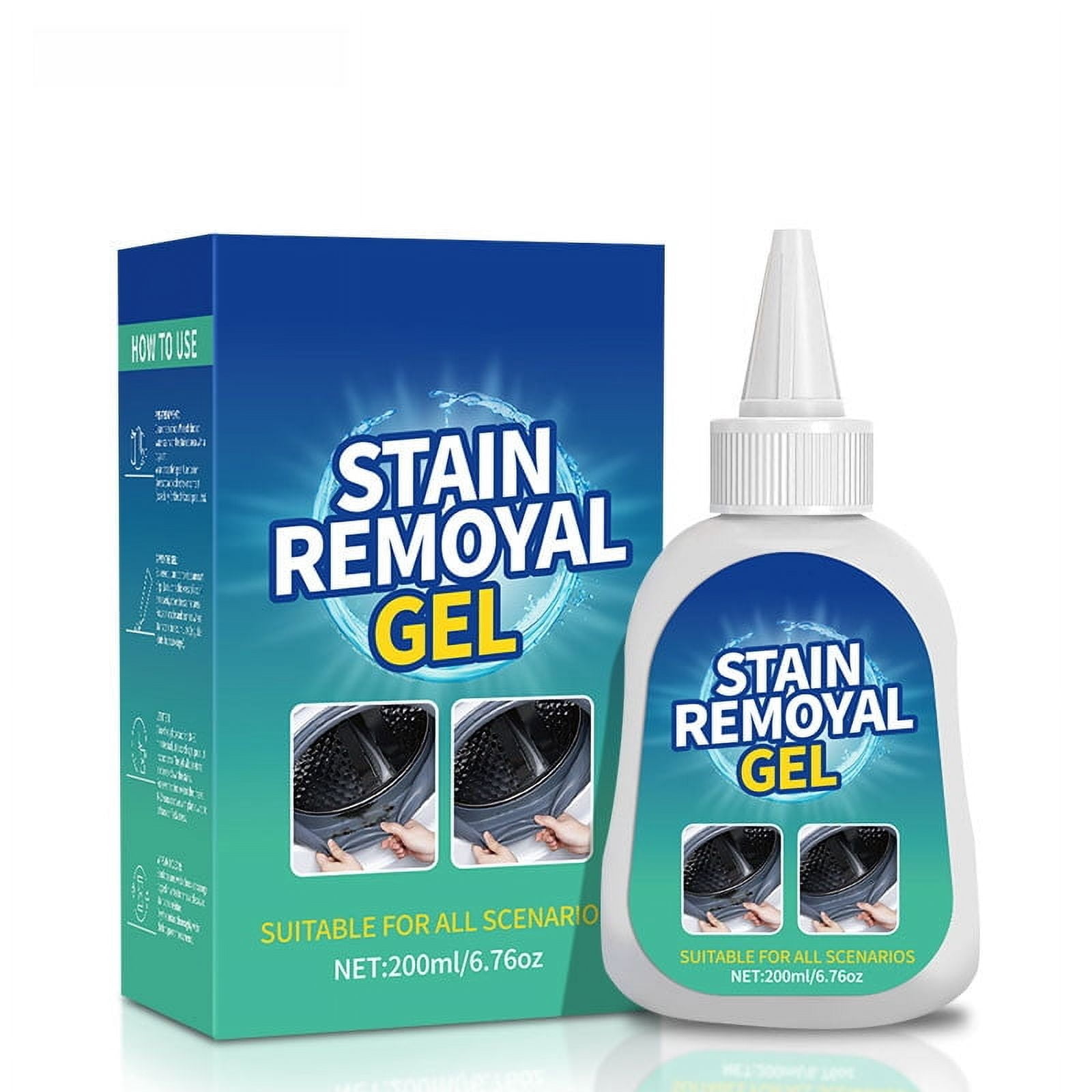 Jubipavy Stain Remover Gel Cleaner Multi-Purpose Stain Remover Powerful ...