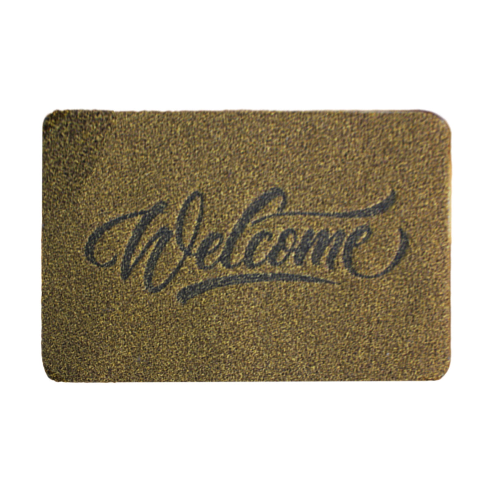 Jubipavy Door mat Simulation Grass Scuffing Dusts Removal Entryway ...