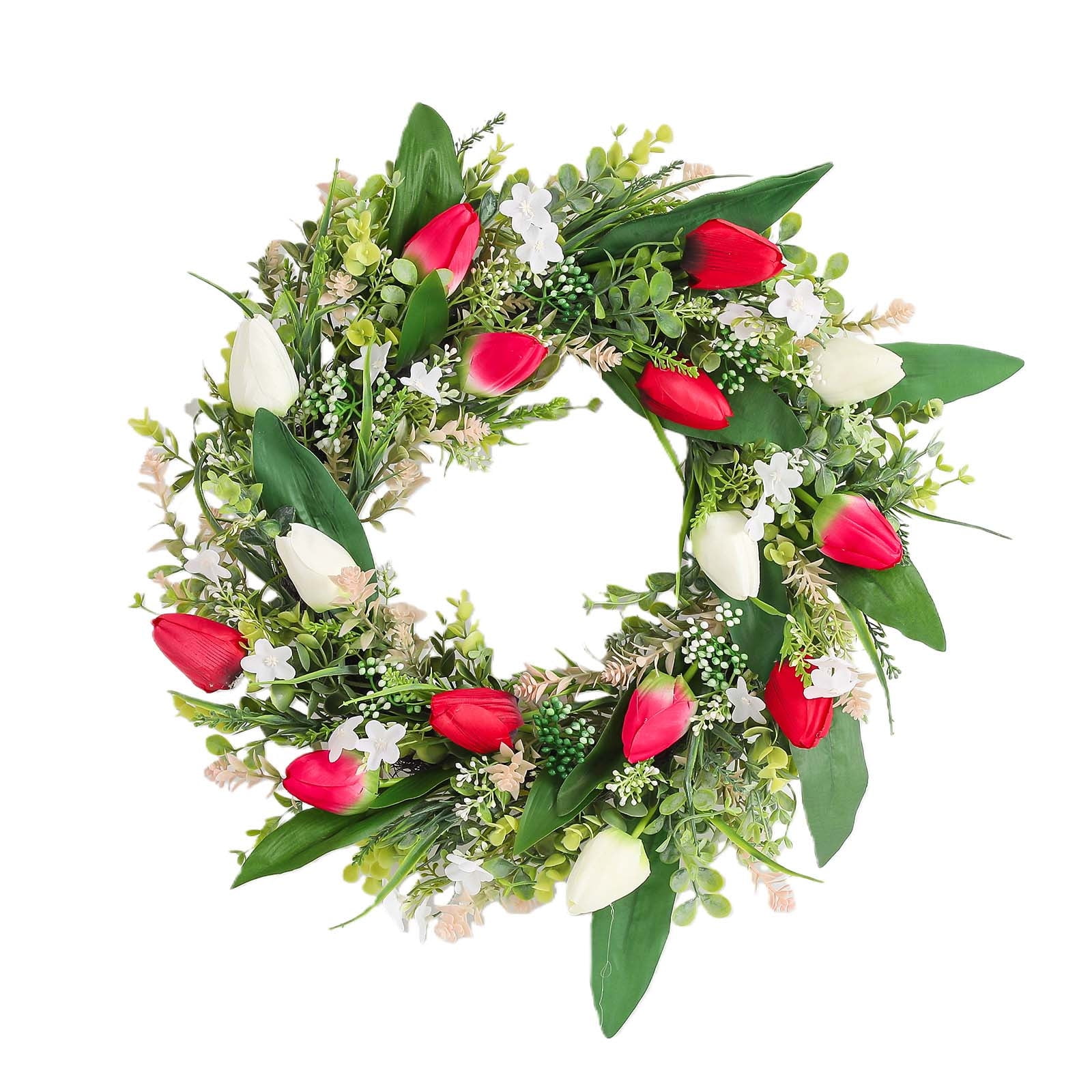 Jubipavy Garland Front Door Fragrant Flowers Leaves And Money Plants ...