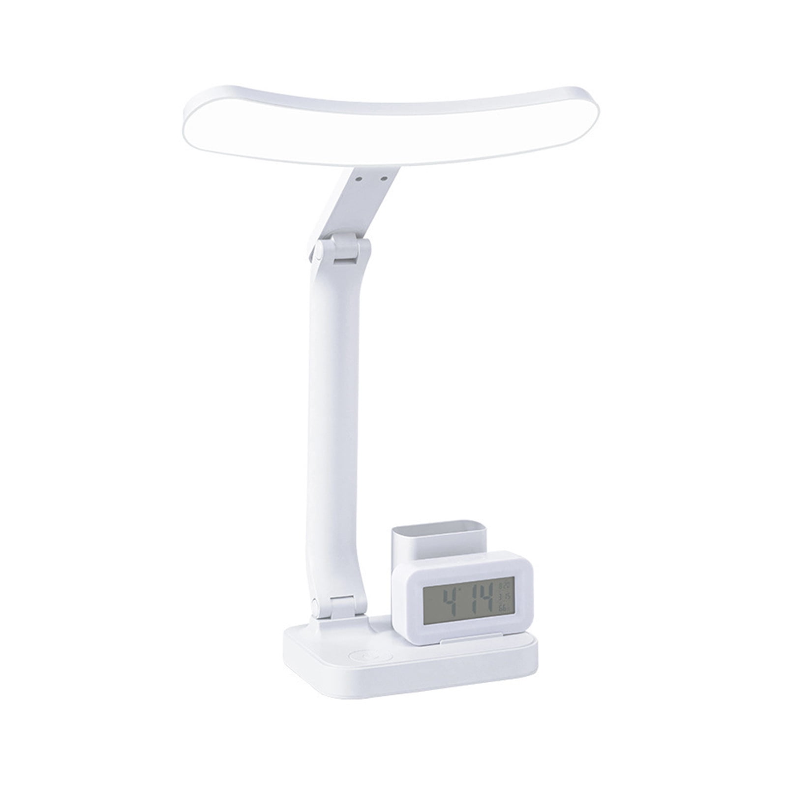 Jubipavy Learning Desktop Lamp with Pen Container and Clock ...