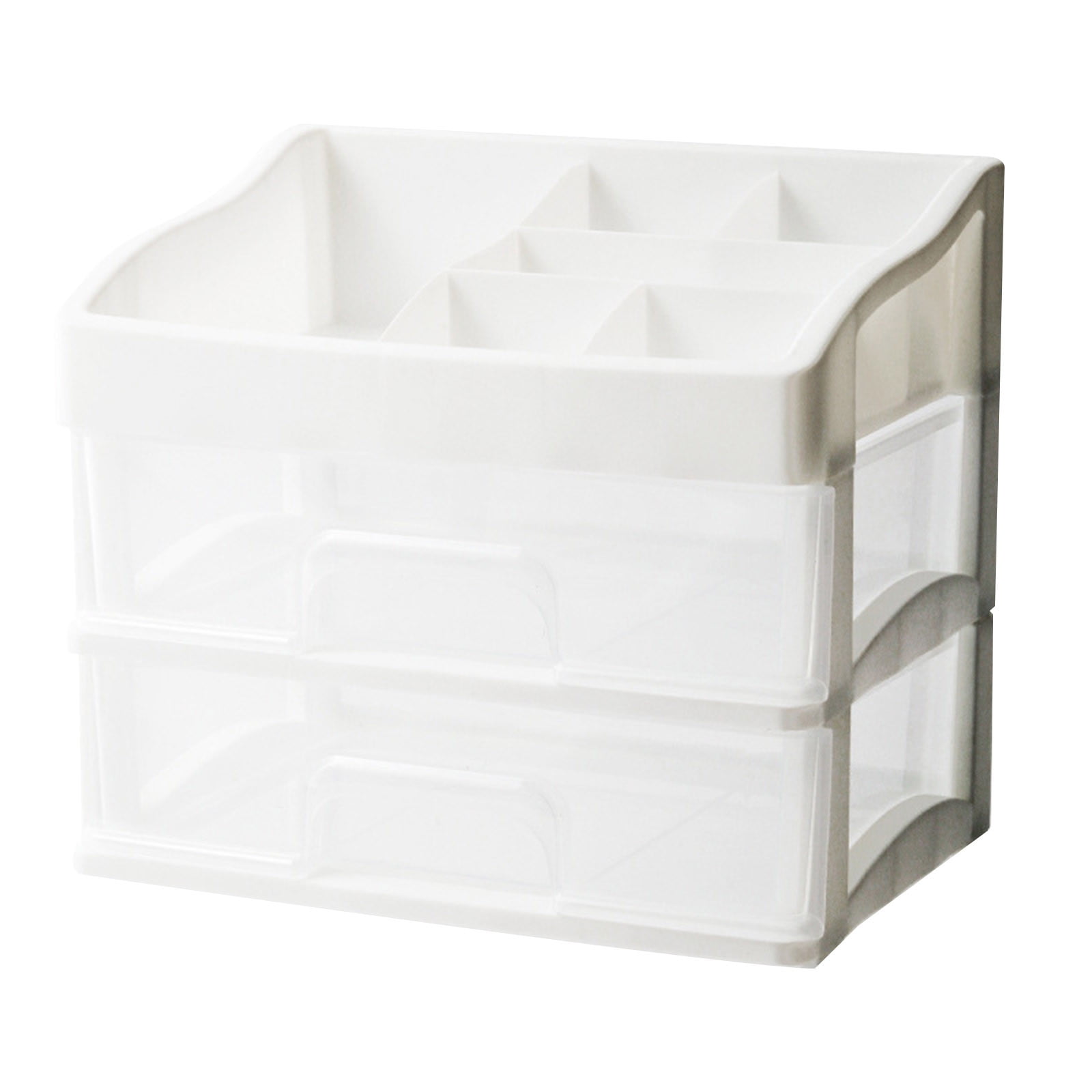 Jubipavy Makeup Storage Box Drawer Desktop Lipstick Dresser Cute ...