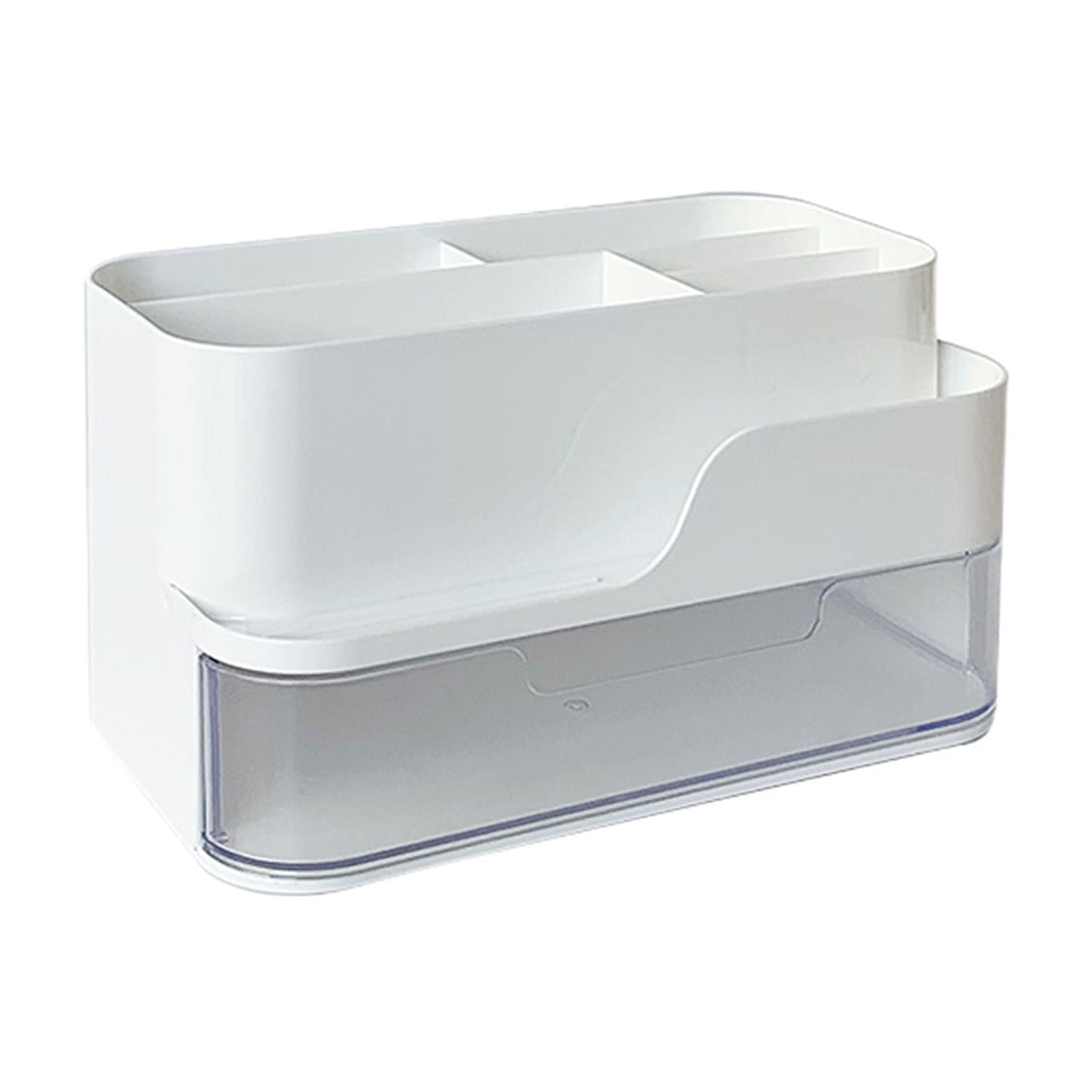 Jubipavy Multi-functional Desktop Stationery Storage Box Large Capacity ...