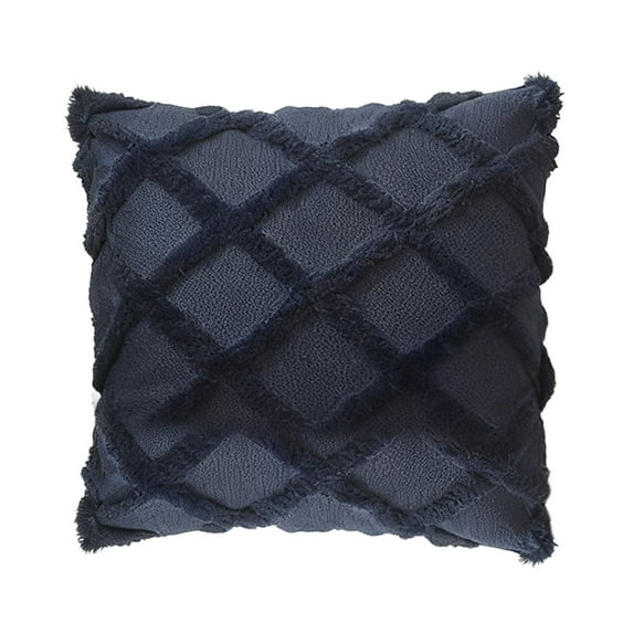 Jubipavy Pillows Cover Scandinavia-Style Fluff Long Striped Pillowcase ...