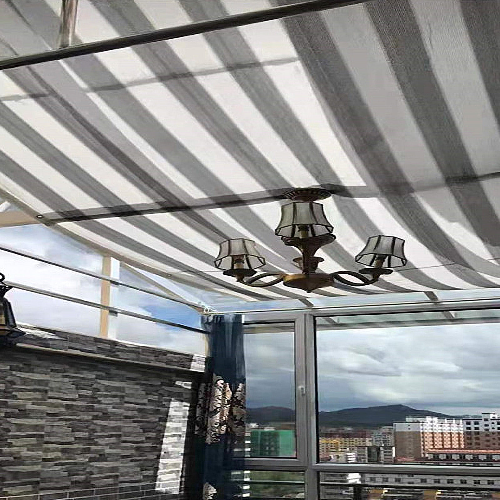 Jubipavy Plastic Outdoor Sunny Shade Cloth Pergola And Backyard Patio ...