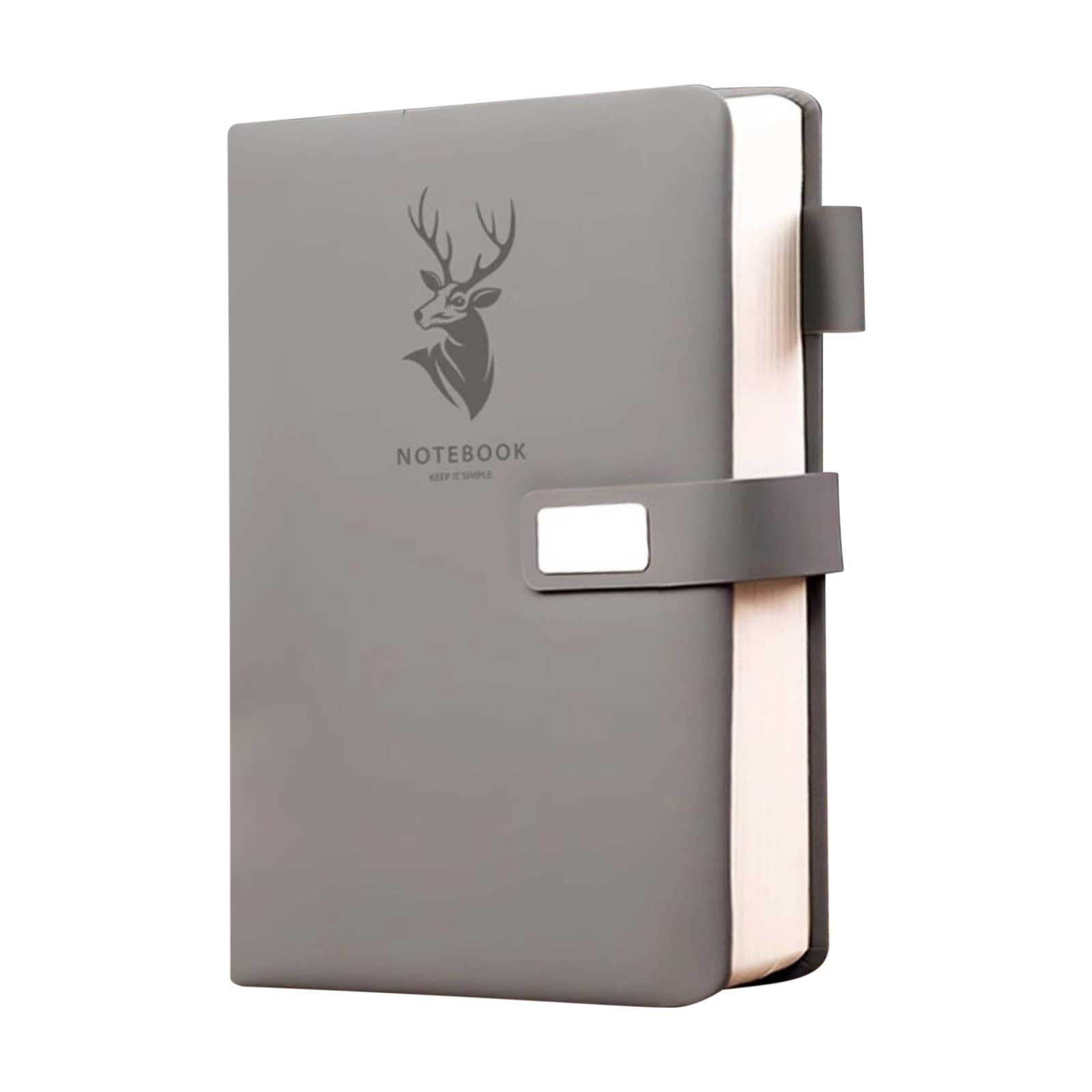 Jubipavy Premium Business Notebook Thick A5 Leather Journal Deluxe ...