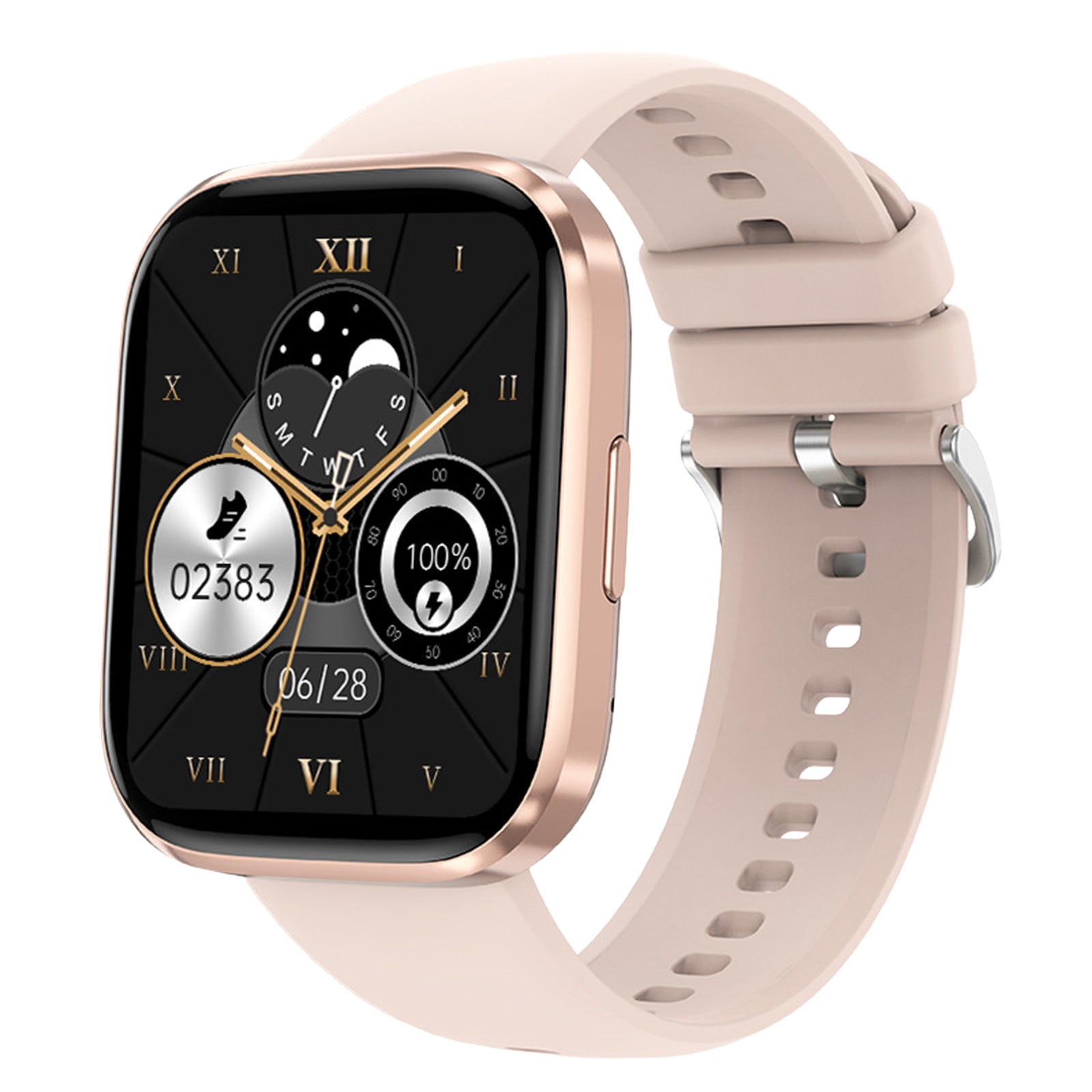 Jubipavy Smart Sports Watch Bluetooth Call And Information ...