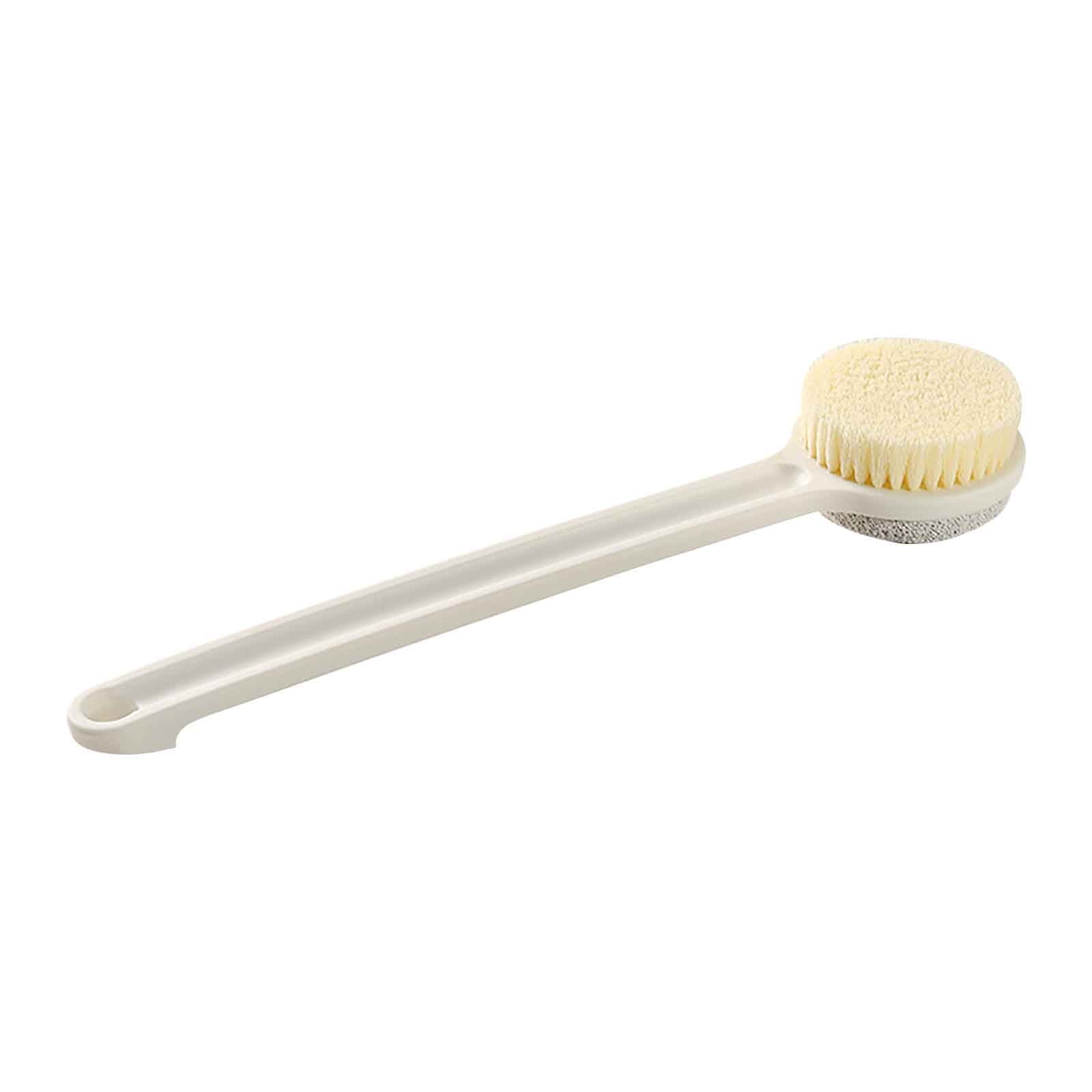 Jubipavy Soft Hair Shower Brush with Long Handle 14.57" Bath Brush ...